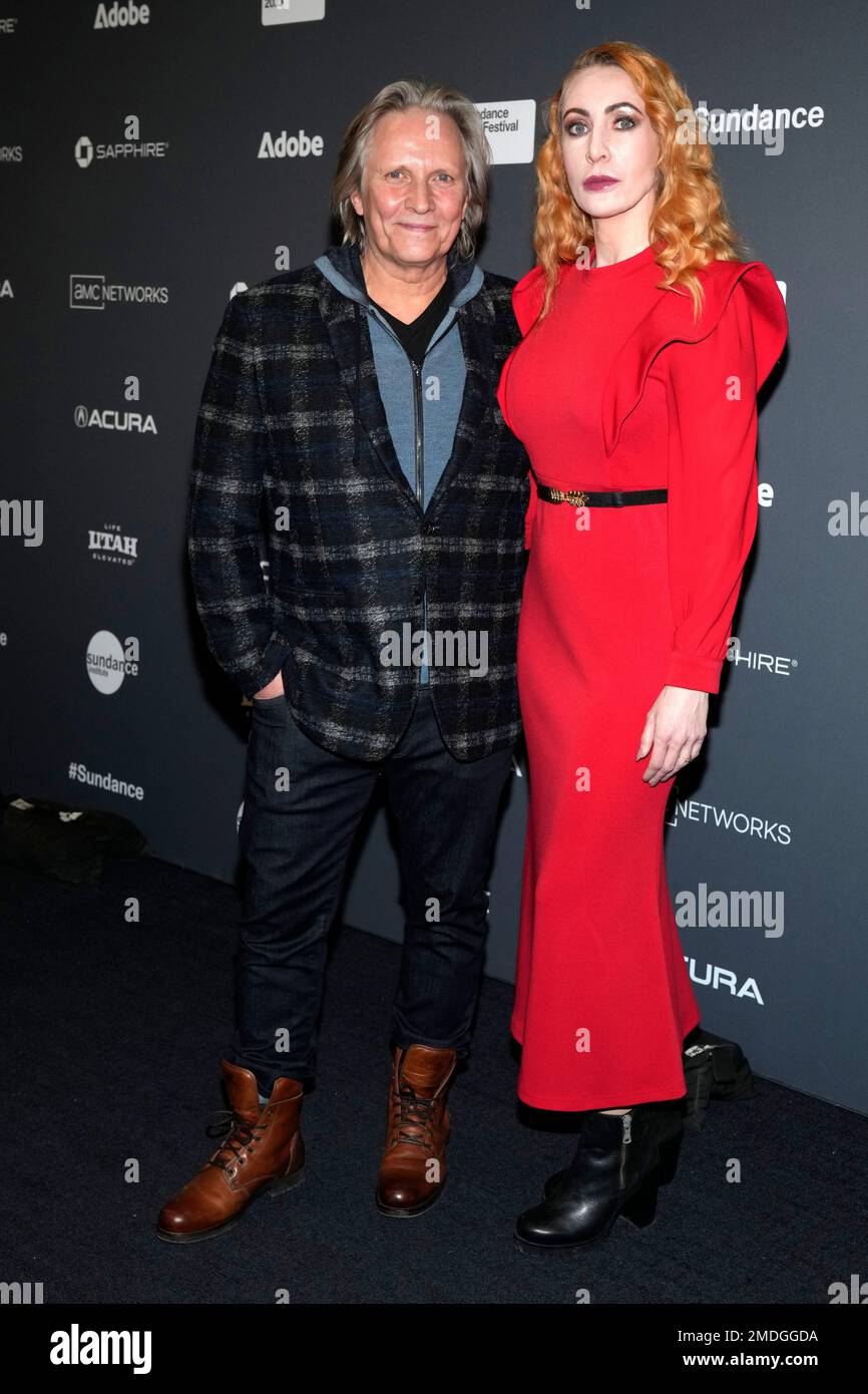 John Ralston and Caroline Boulton attend the premiere of "Infinity Pool ...