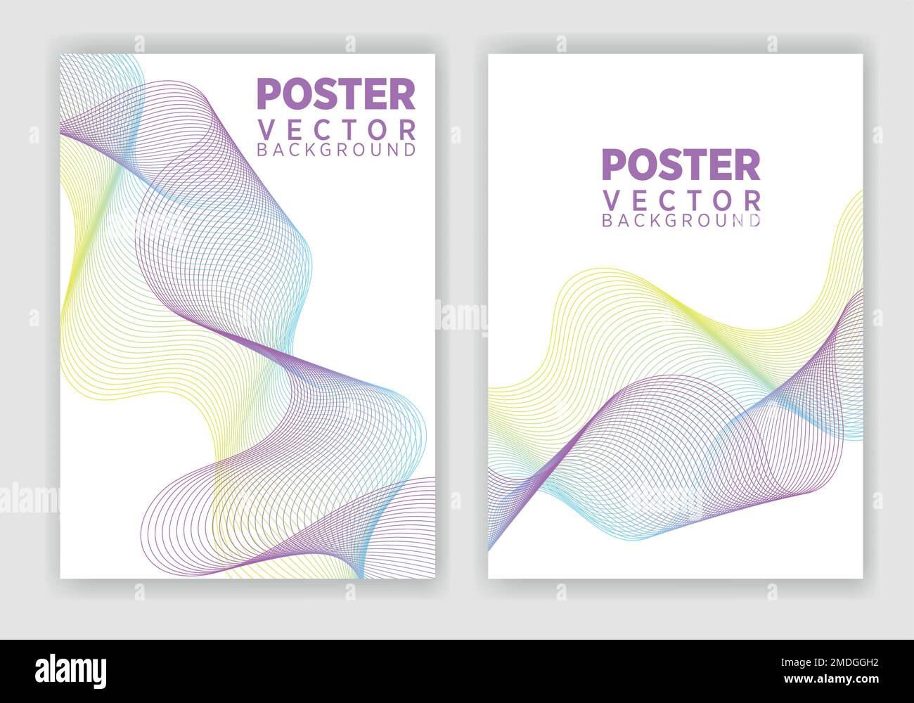 Vector abstract graphic design Poster . Vector vertical poster template ...