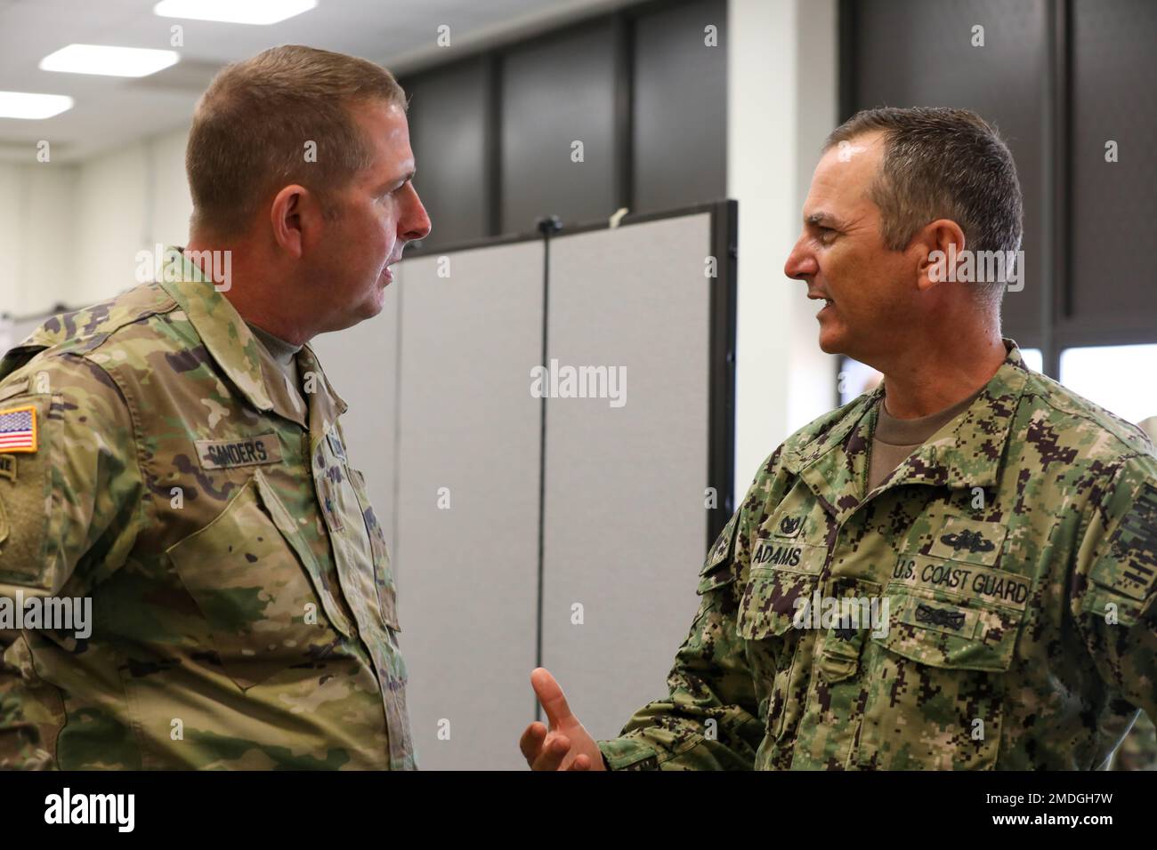 U.S. Army Reserve Brig. Gen. Paul Sanders, commander of the 352nd Civil ...