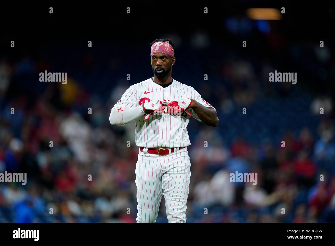 Philadelphia Phillies' Andrew McCutchen plays during an interleague ...