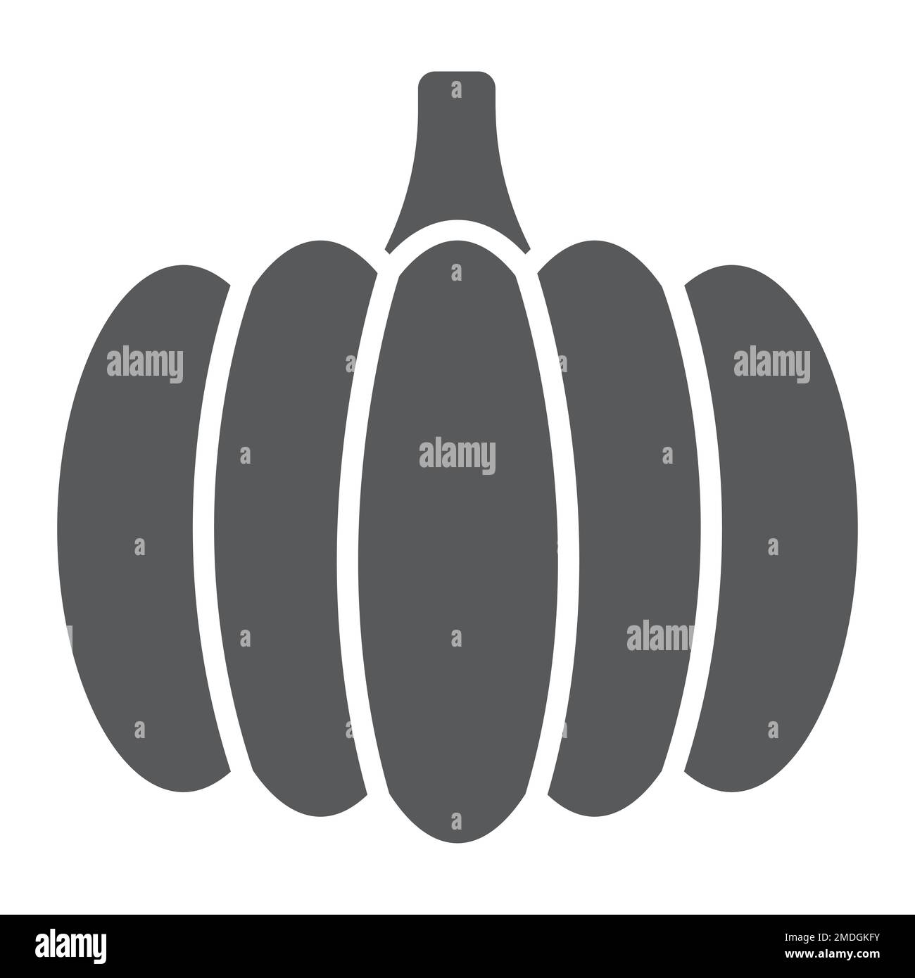 Pumpkin glyph icon, vegetable and food, cucurbita sign, vector graphics ...