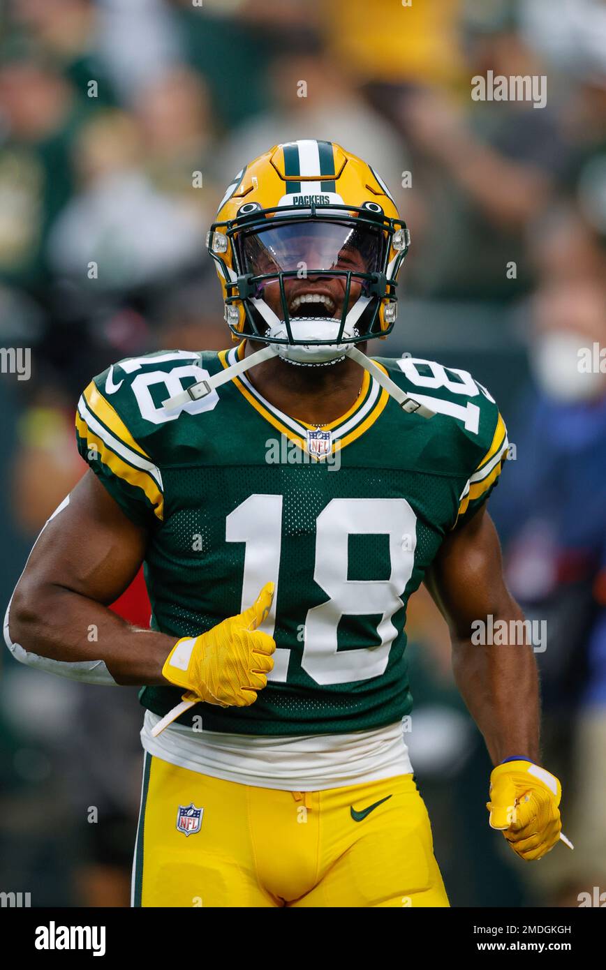 Green Bay Packers' Randall Cobb before a NFL football game Monday, Sept ...
