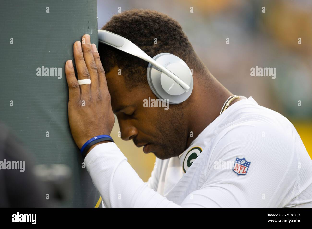 Green Bay Packers' Randall Cobb before a NFL football game Monday, Sept ...