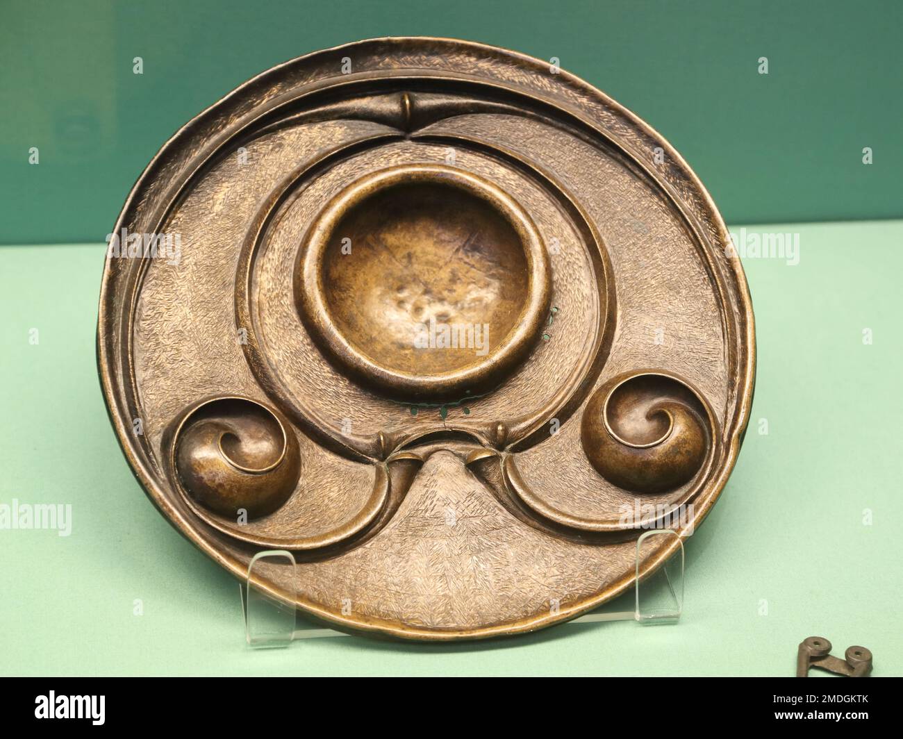 An Irish disc, an artefact of unknown function, at the British Museum ...