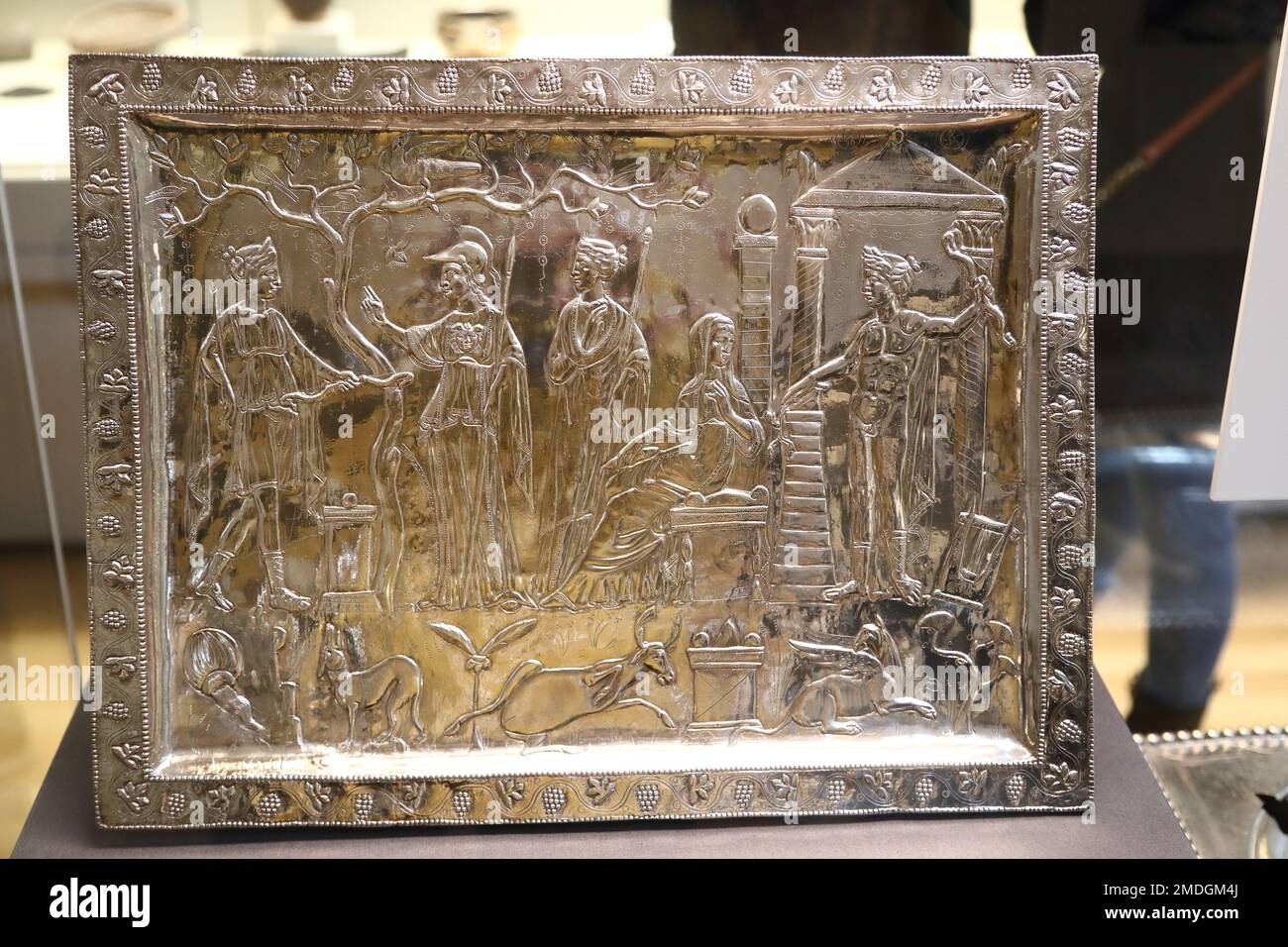 The Corbridge lanx, a Roman silver dish, once part of a large treasure ...