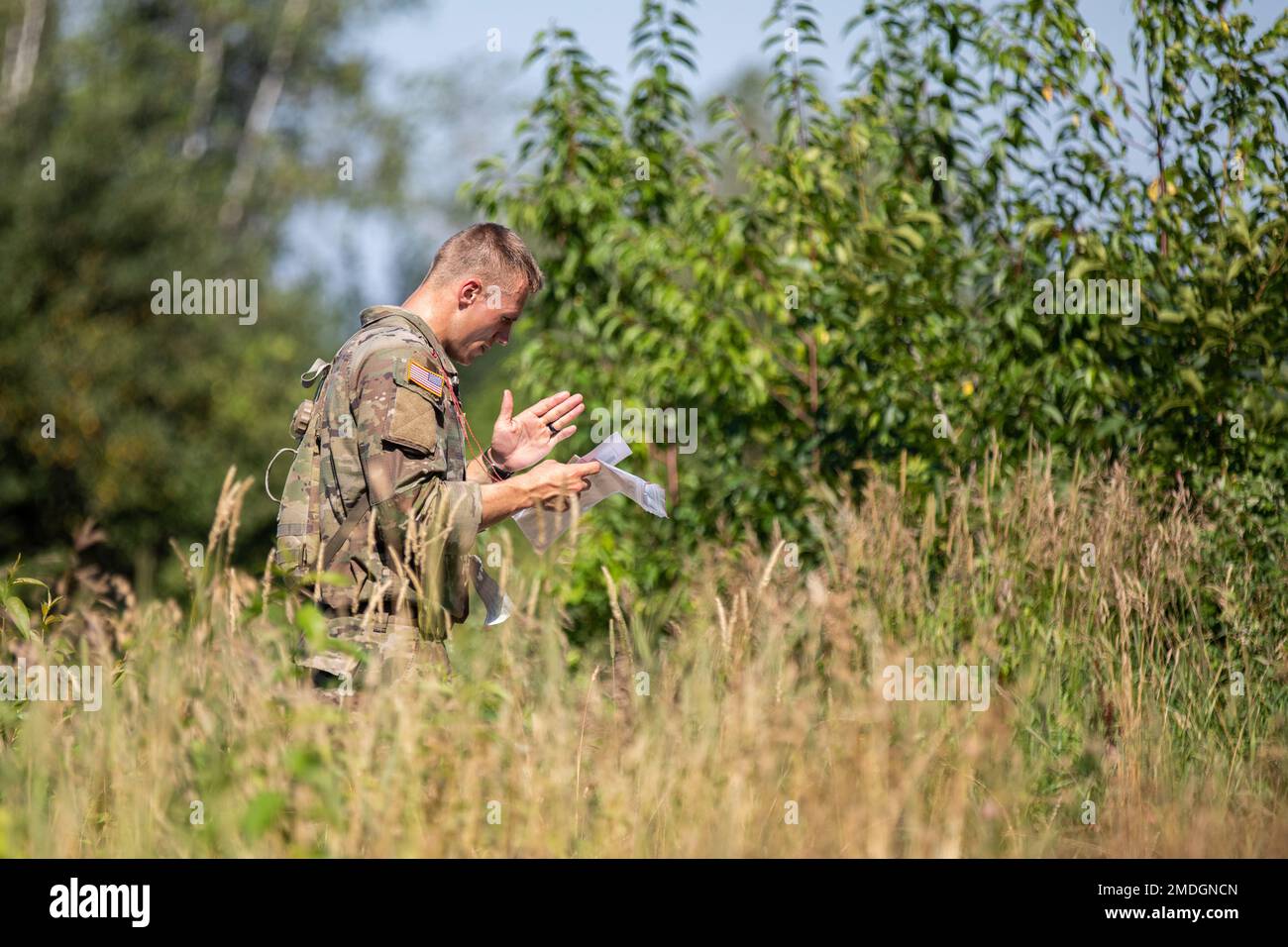 Army Reserve Cpl. Thomas Doles, U.S. Army Civil Affairs and ...