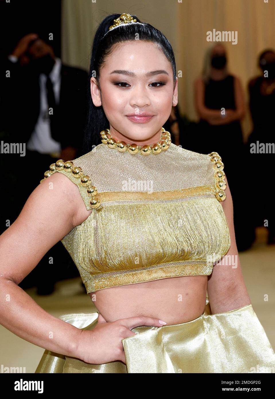 Gymnast Sunisa Lee attends The Metropolitan Museum of Art's Costume ...