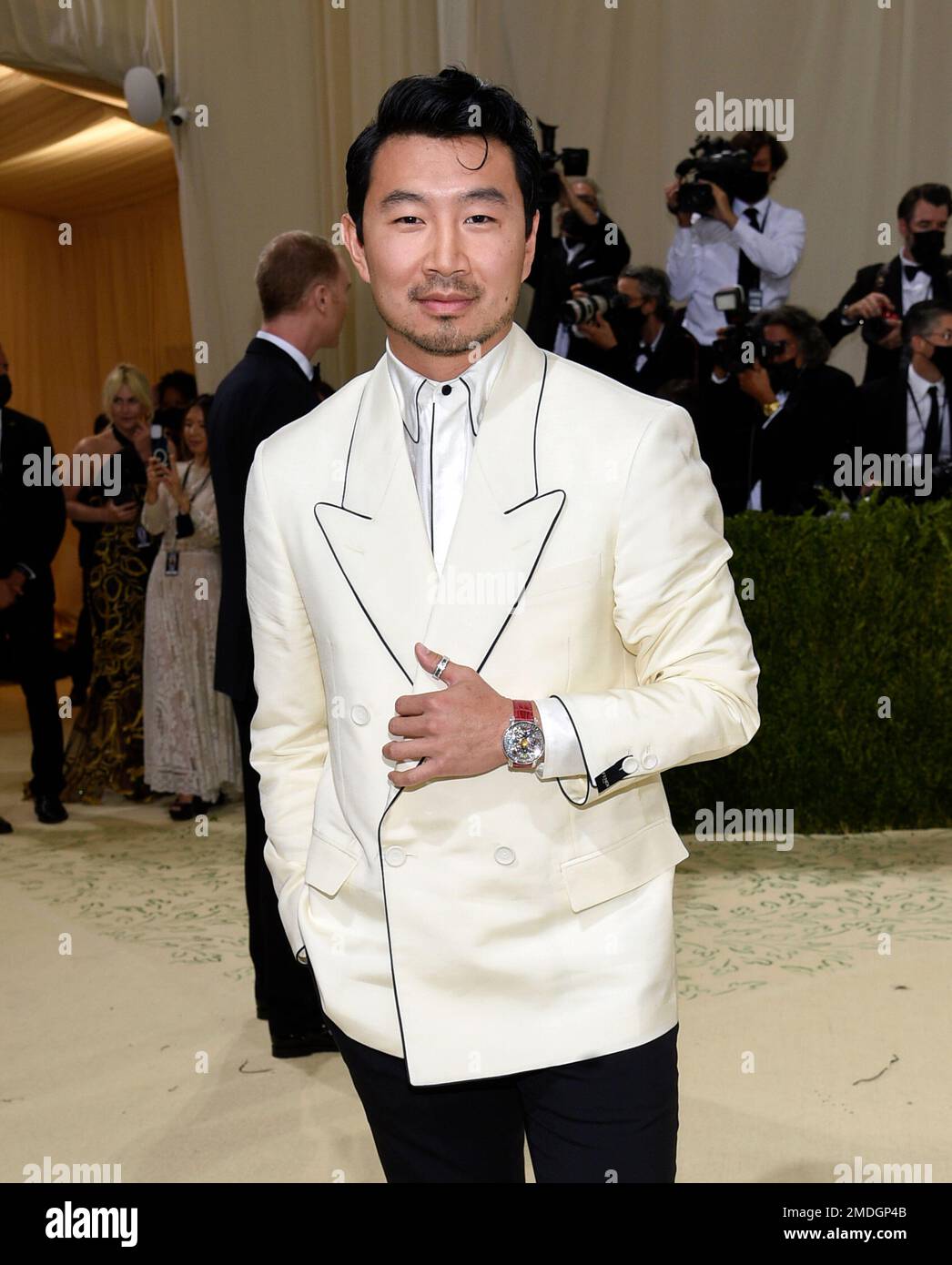 Actor Simu Liu attends The Metropolitan Museum of Art's Costume ...