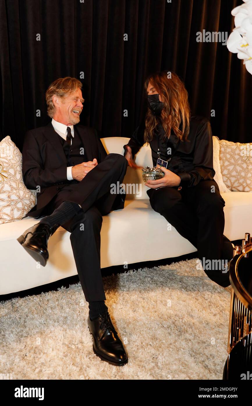 William H. Macy, left, and Sparkle Josh Johnson at the Backstage ...