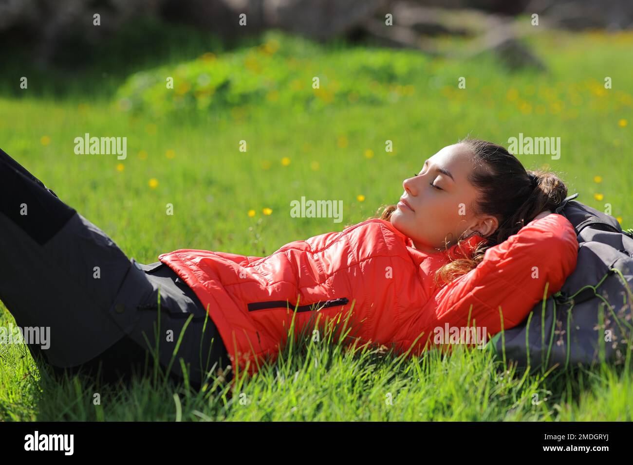 Sleeping lady mountain hi-res stock photography and images - Alamy