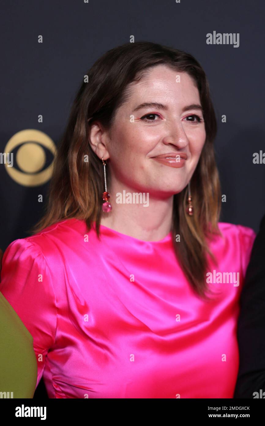 Marielle Heller poses for a photo at the 73rd Emmy Awards at the JW ...