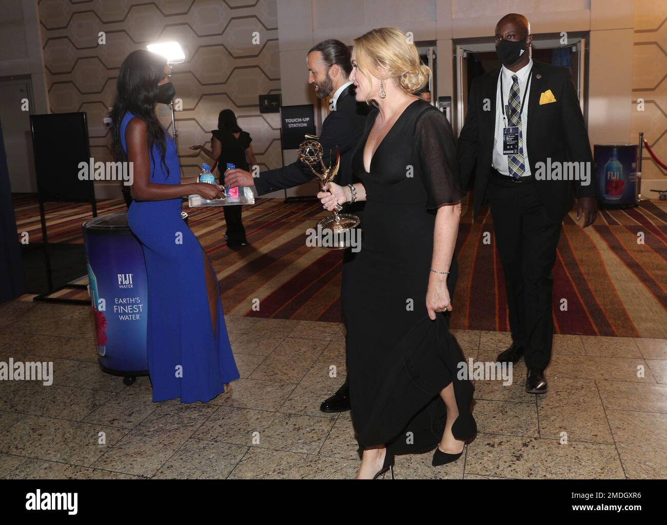 Kate Winslet arrives at the 73rd Emmy Awards at the JW Marriott at L.A ...