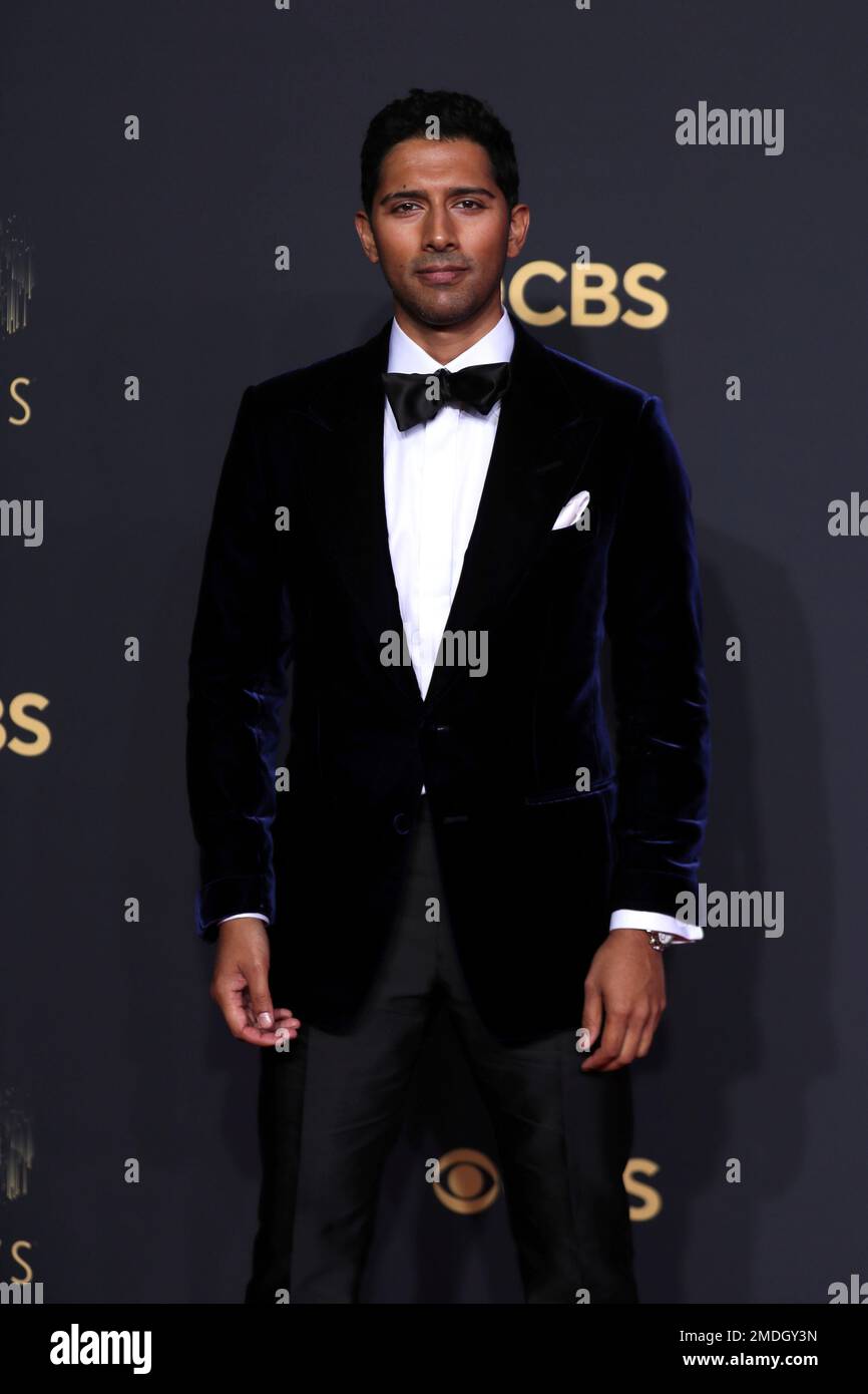 Pavun Shetty poses for a photo at the 73rd Emmy Awards at the JW ...