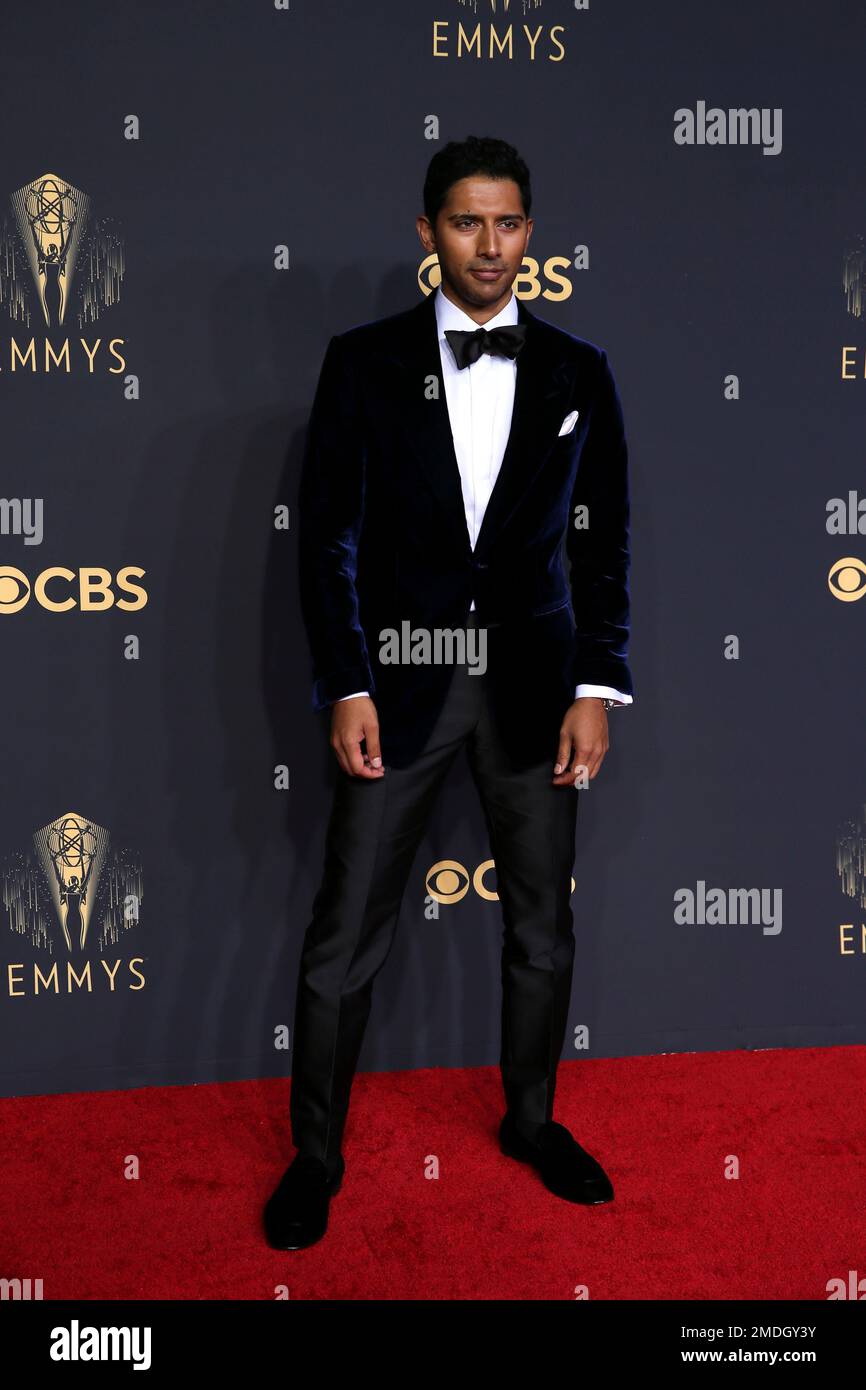 Pavun Shetty poses for a photo at the 73rd Emmy Awards at the JW ...
