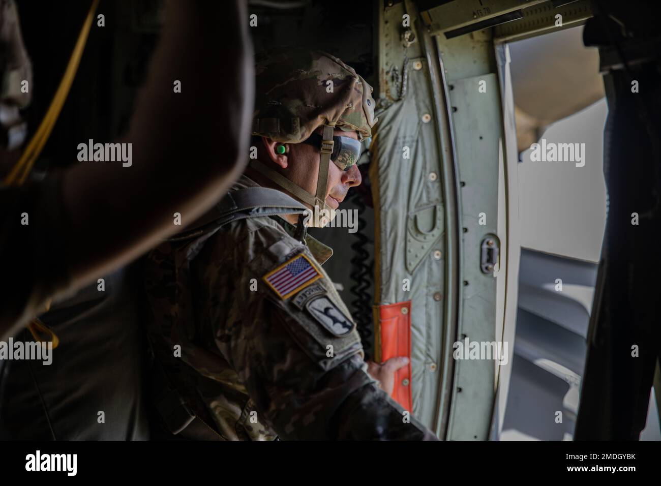 A Soldier with 2nd Battalion, 134th Infantry Regiment, 45th Infantry ...