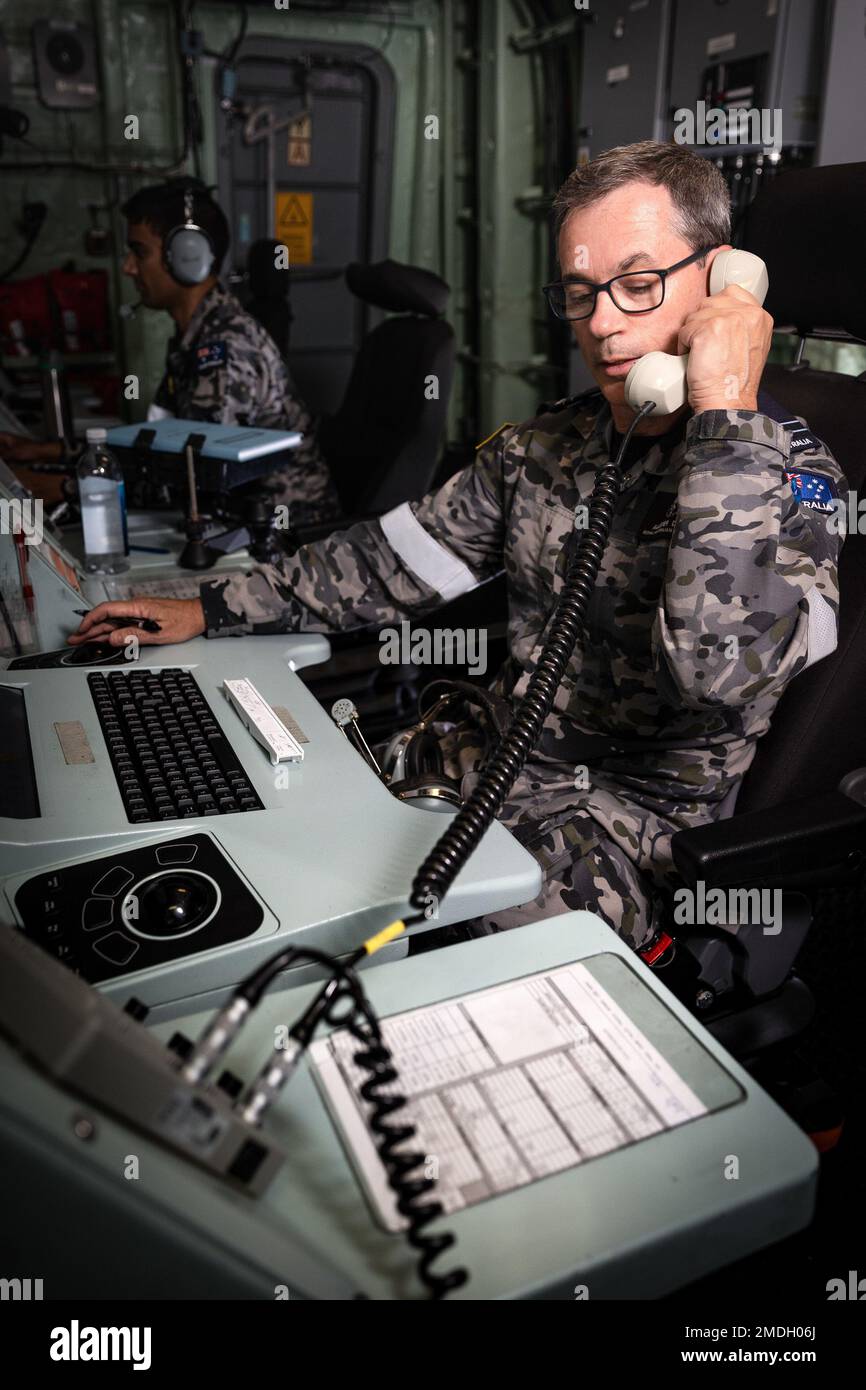 PACIFIC OCEAN (July 23, 2022) Royal Australian Air Force Air Traffic ...
