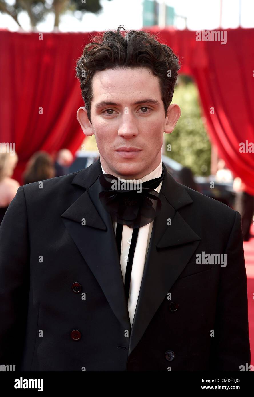 Josh O'Connor arrives at the 73rd Emmy Awards at the JW Marriott on ...