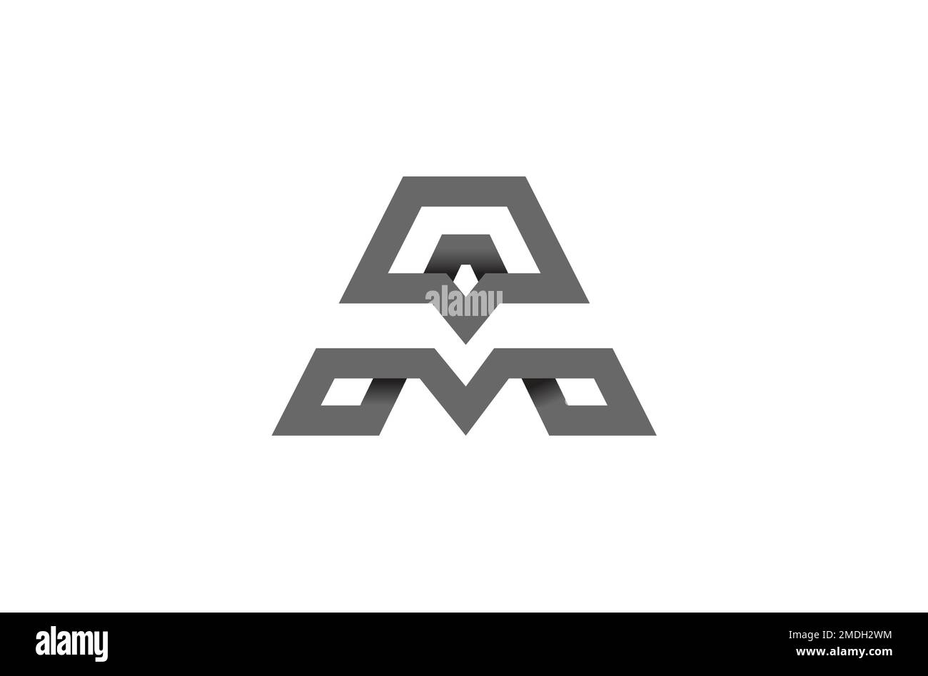 letter a font typography vector logo design icon symbol illustration ...