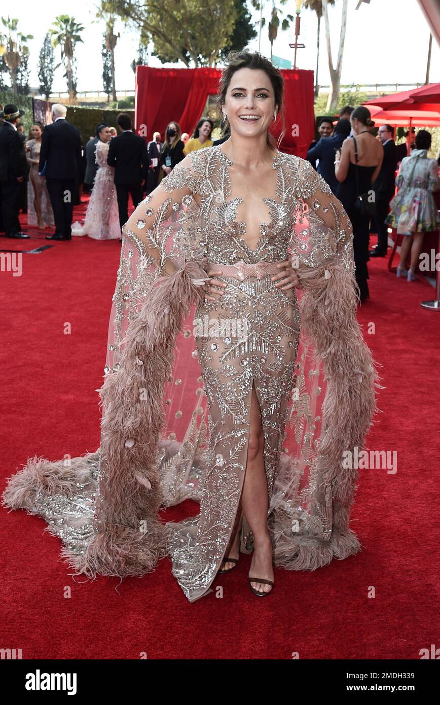 Keri Russell arrives at the 73rd Emmy Awards at the JW Marriott on ...