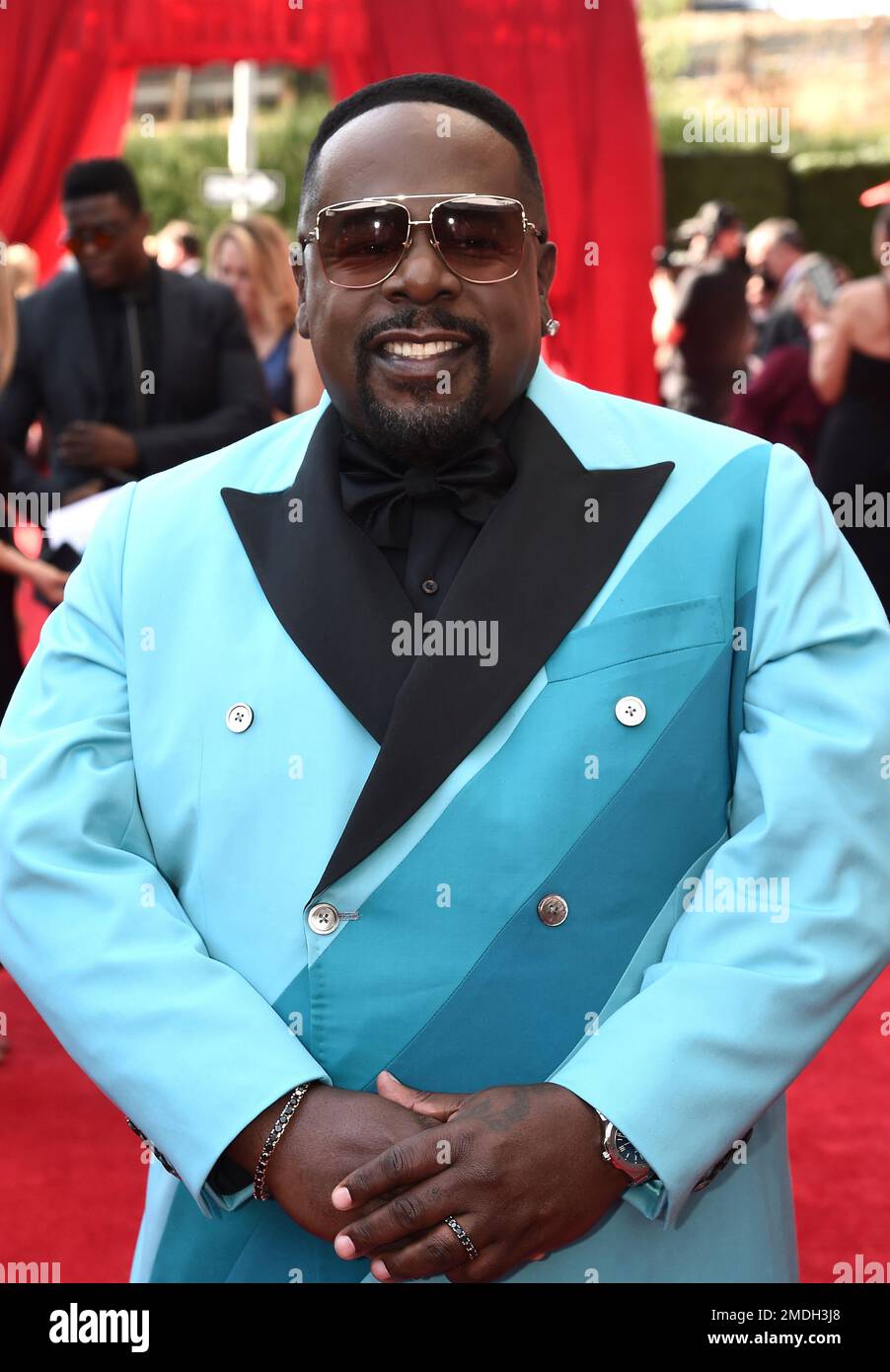 Cedric The Entertainer arrives at the 73rd Emmy Awards at the JW ...