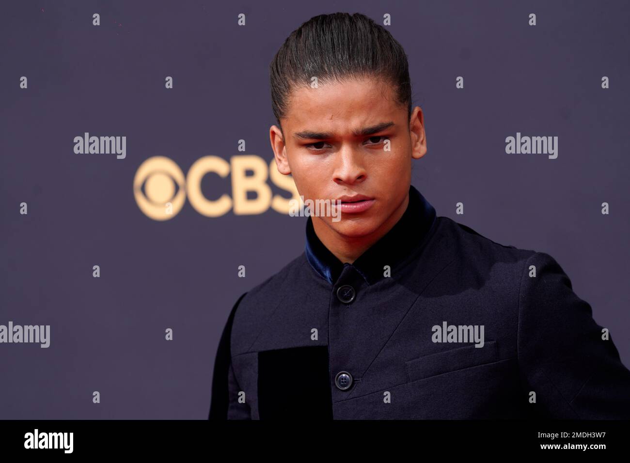 D'Pharaoh Woon-A-Tai arrives at the 73rd Primetime Emmy Awards on ...