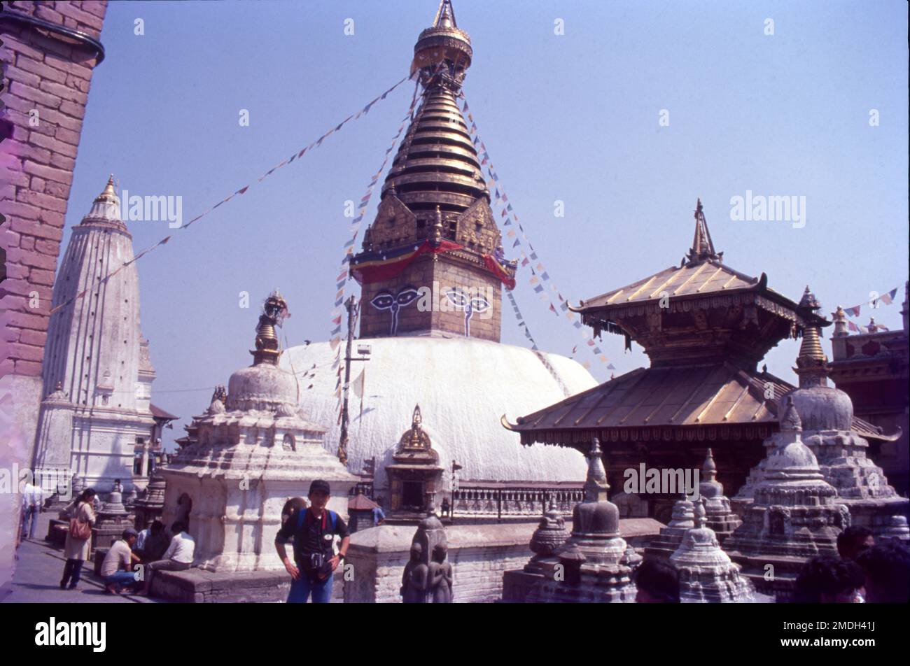 A very old religious site, this Buddhist complex has an iconic stupa ...