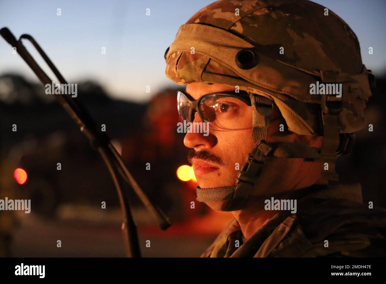870th Military Police Company Soldiers conduct reconnaissance on July ...