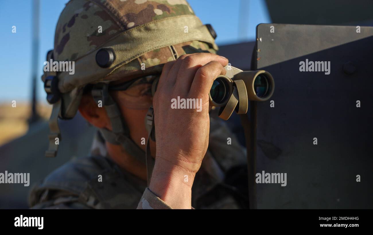 870th Military Police Company Soldiers conduct reconnaissance on July ...