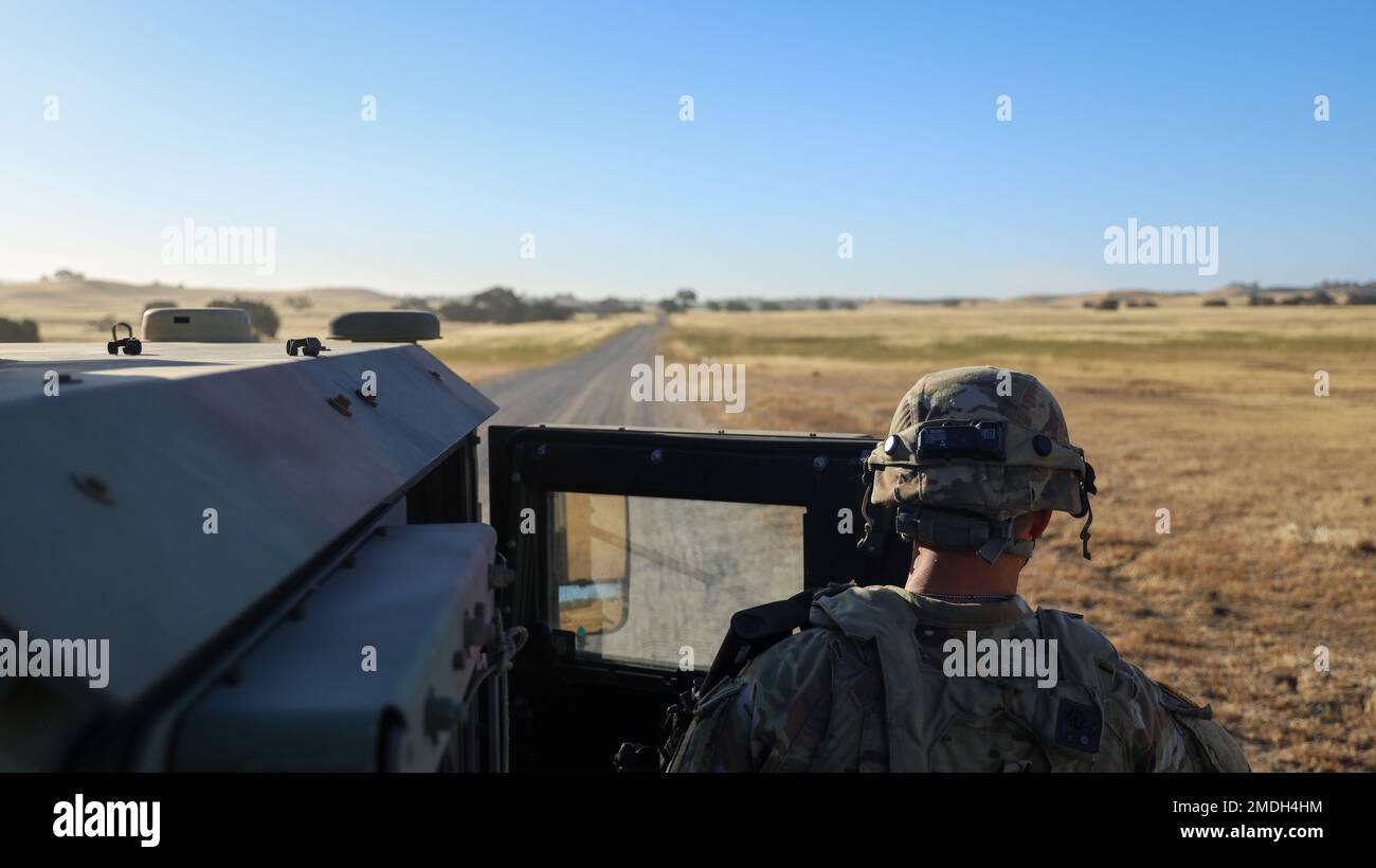 870th Military Police Company Soldiers conduct reconnaissance on July ...