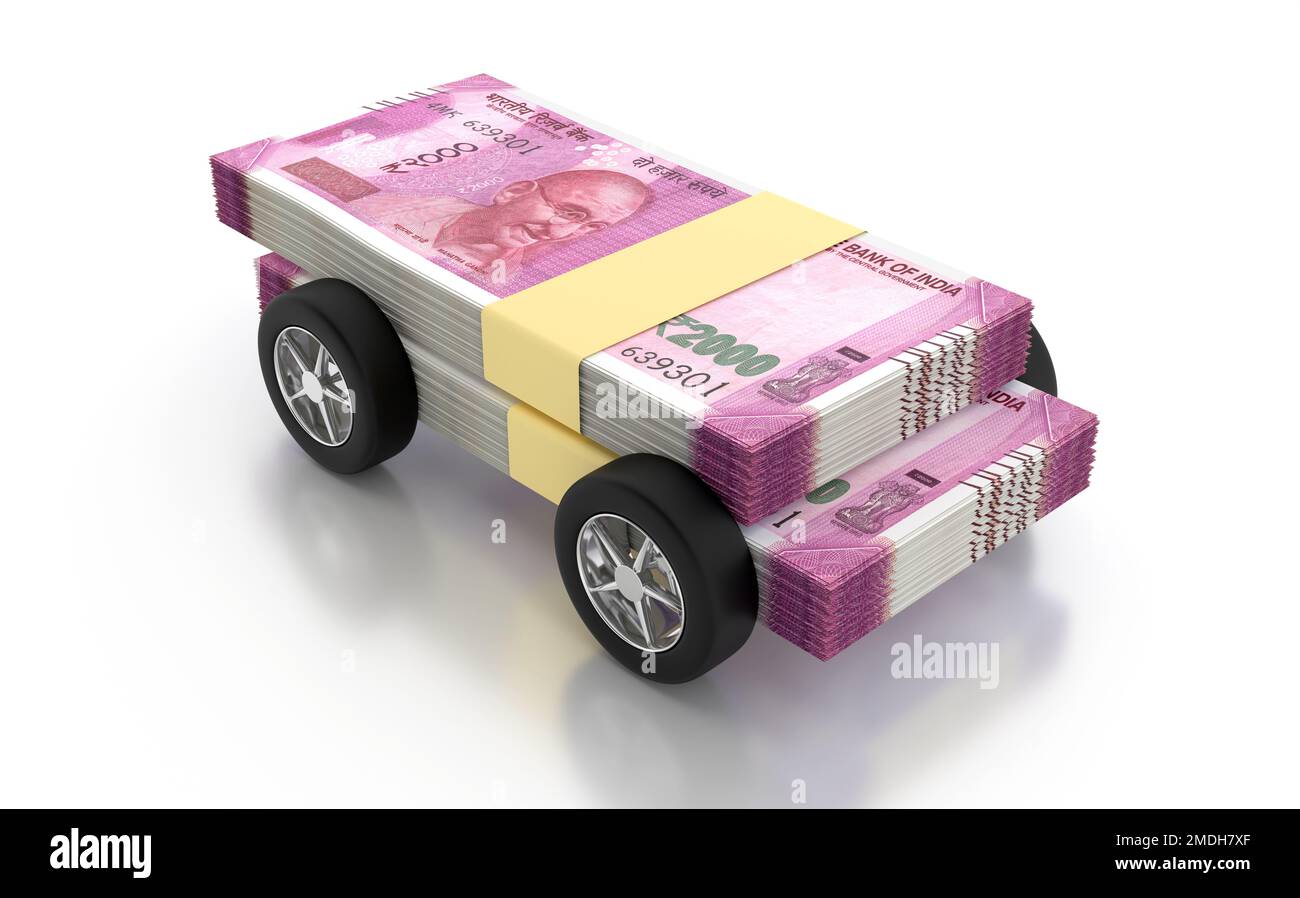 Indian rupee symbol car hi-res stock photography and images - Alamy