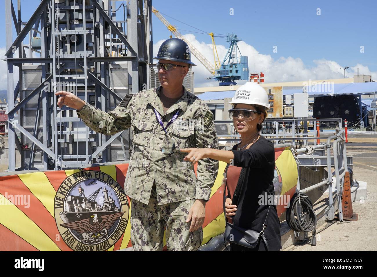 Shipyard infrastructure optimization program hi-res stock photography ...