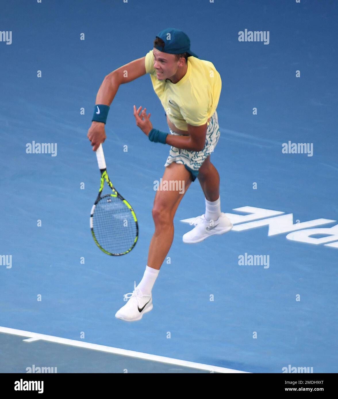 Melbourne, Australia. 23rd Jan, 2023. Australian Open 2023 Melbourne Park Day 8 23/01/2023 ...