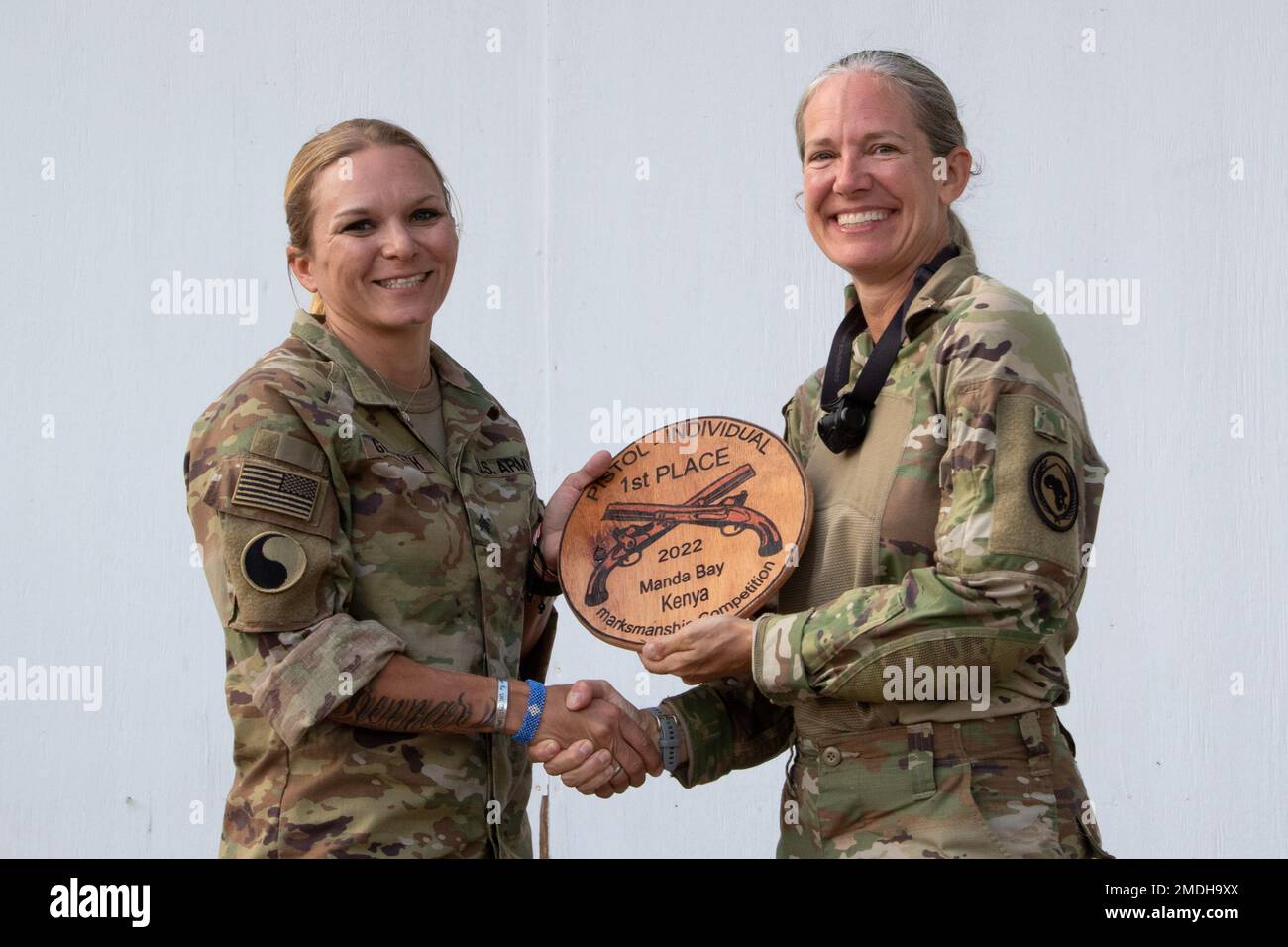 CAMP SIMBA, Kenya – Fifty-two shooters grouped into four-person teams ...