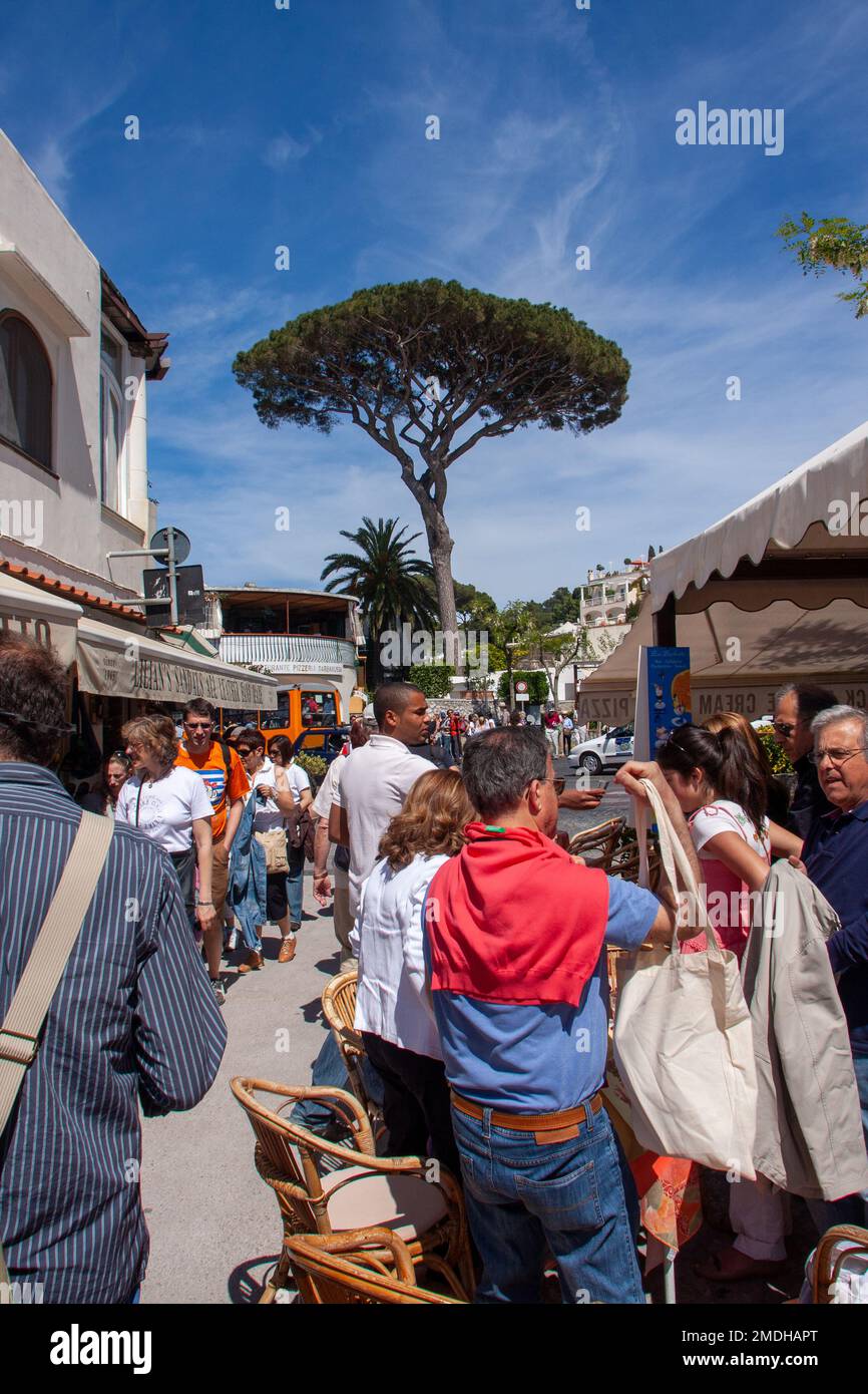Capri Town on the Island of Capri, Italy Stock Photo - Alamy
