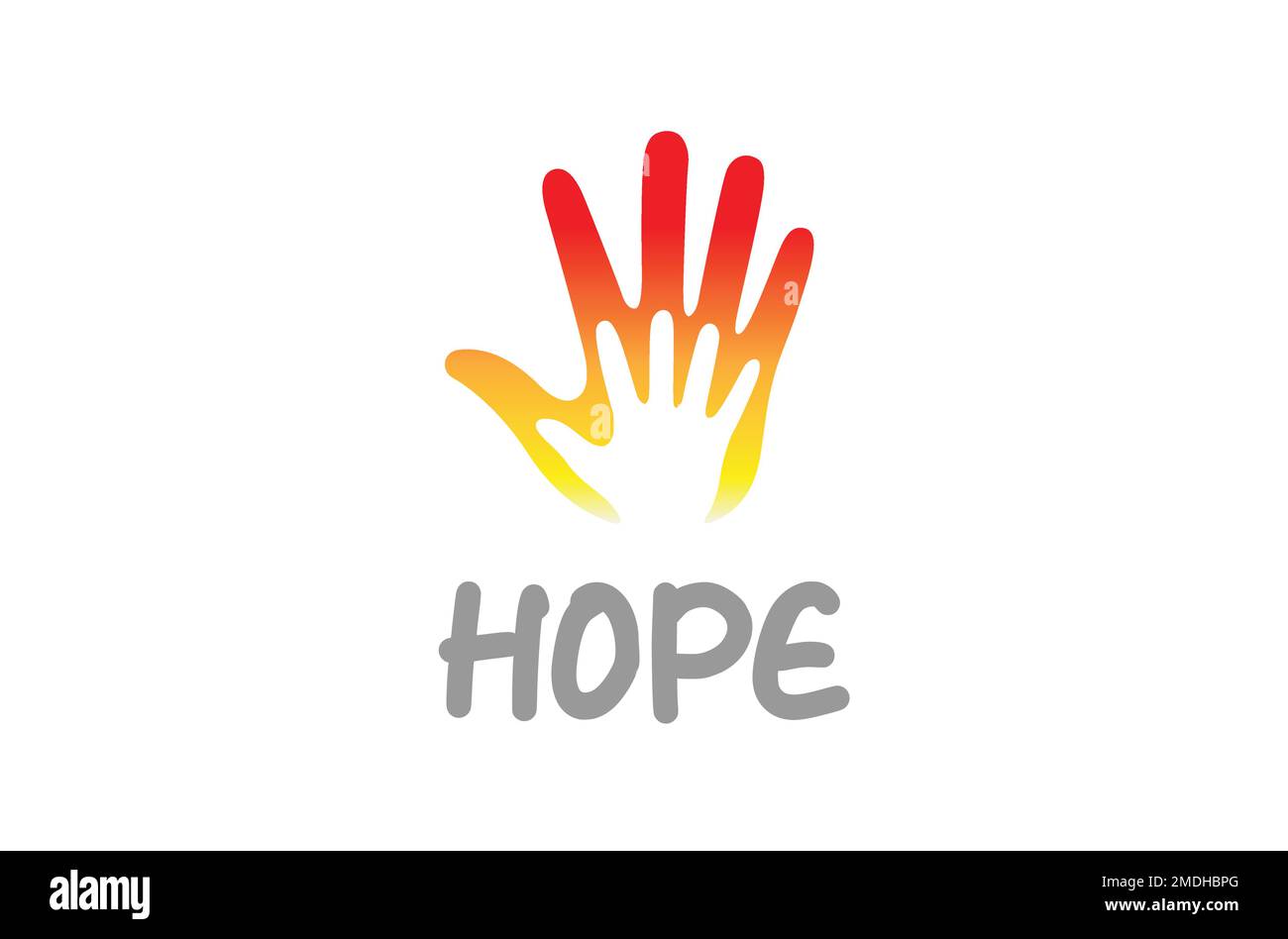creative two hands palm logo vector design icon symbol illustration ...