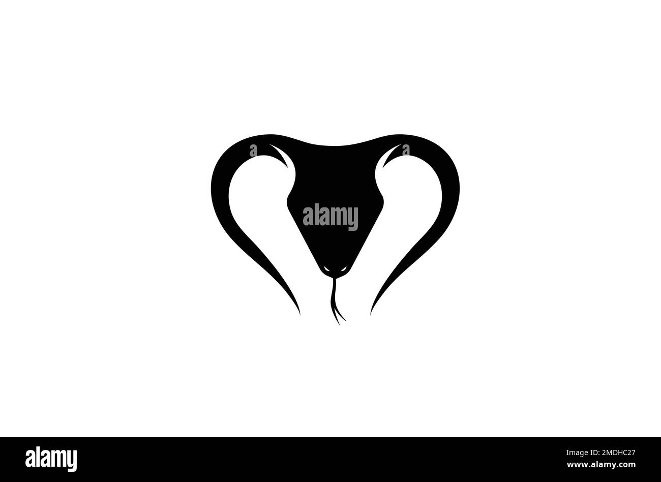 Creative Serpent Cobra Head Logo Design Vector Symbol Illustration ...