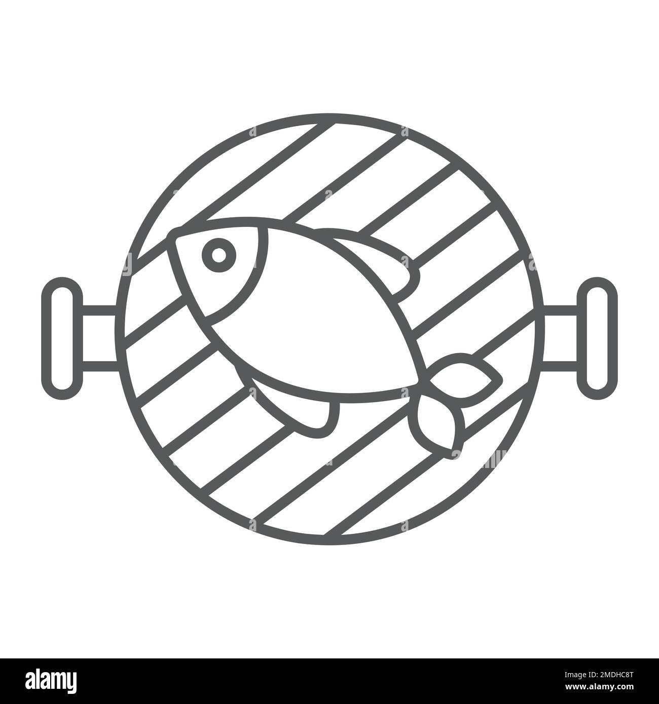 Barbeque seafood Stock Vector Images - Alamy