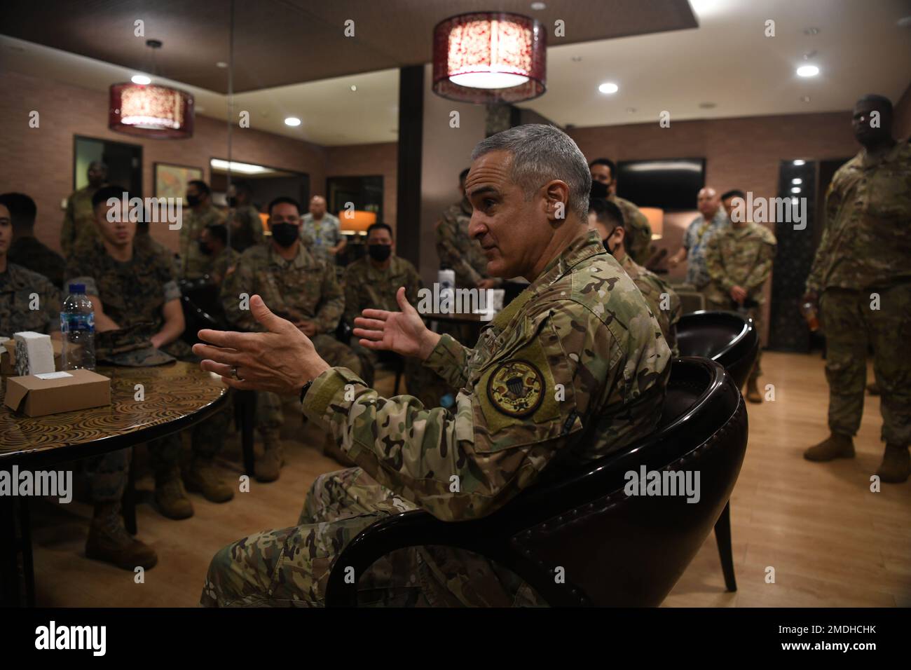 Chairman of the Joint Chiefs of Staff General Mark A Milley and Senior ...