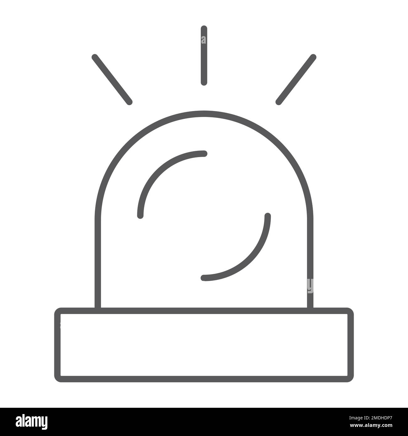 Warning signal light hazard safety Stock Vector Images - Alamy