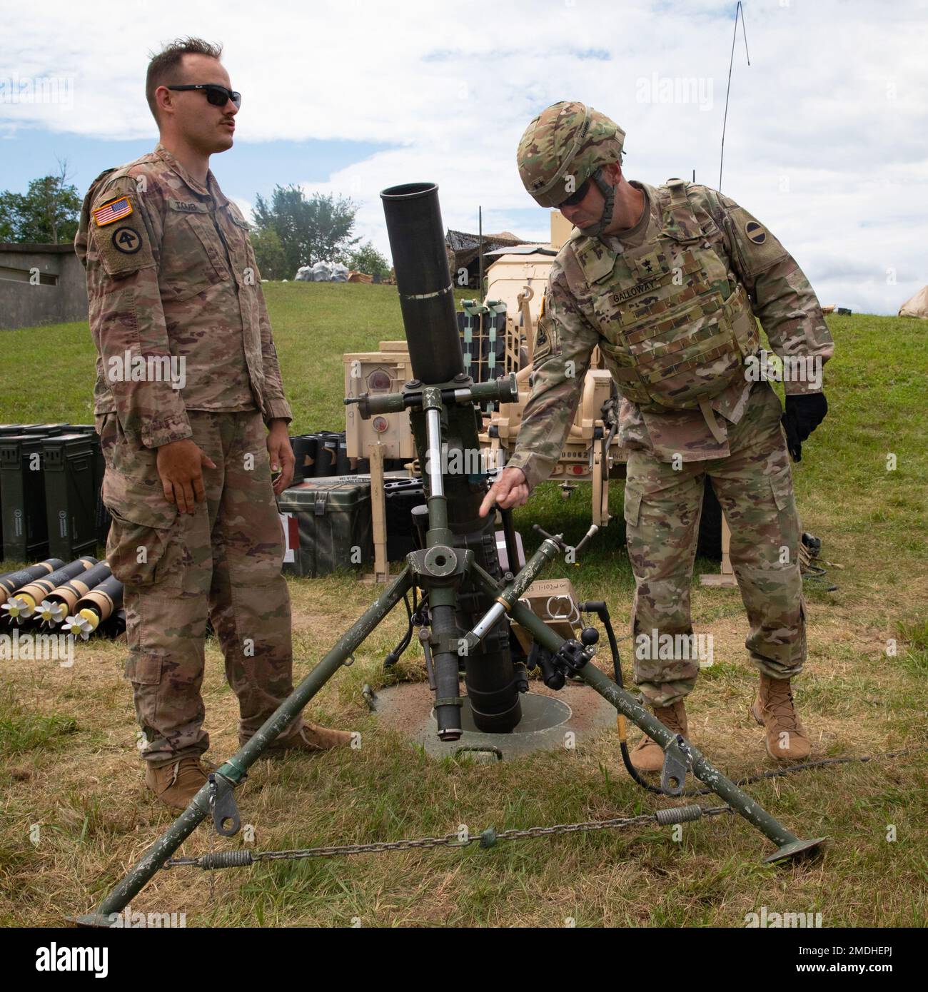 U. S. Army Maj. Gen. Troy D. Galloway, Deputy Commanding General, U. S ...