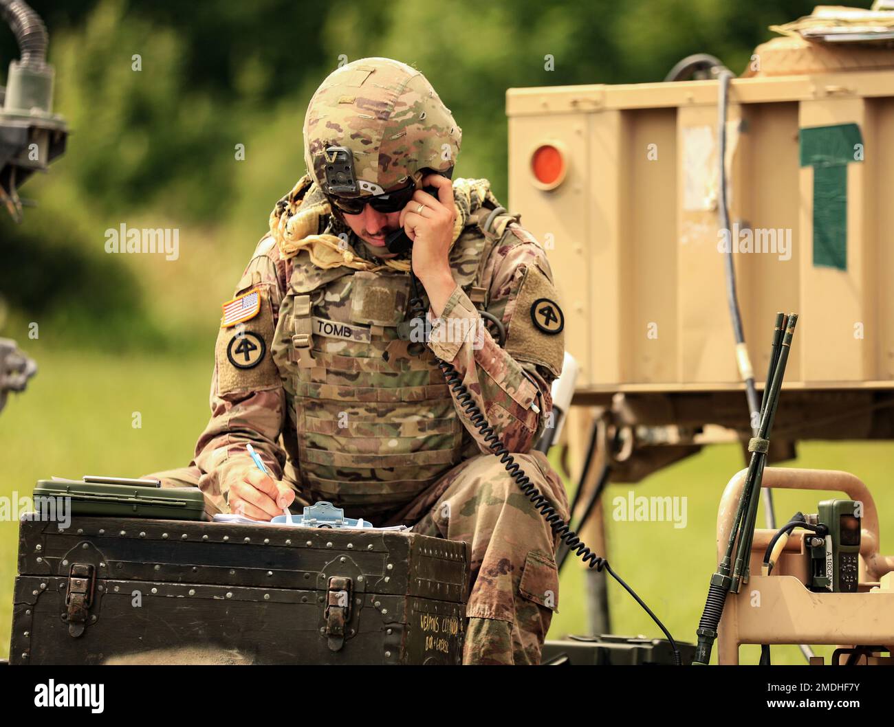U.S. Army Staff Sergeant, Joseph Tomb, Charlie Troop, 1st Squadron ...