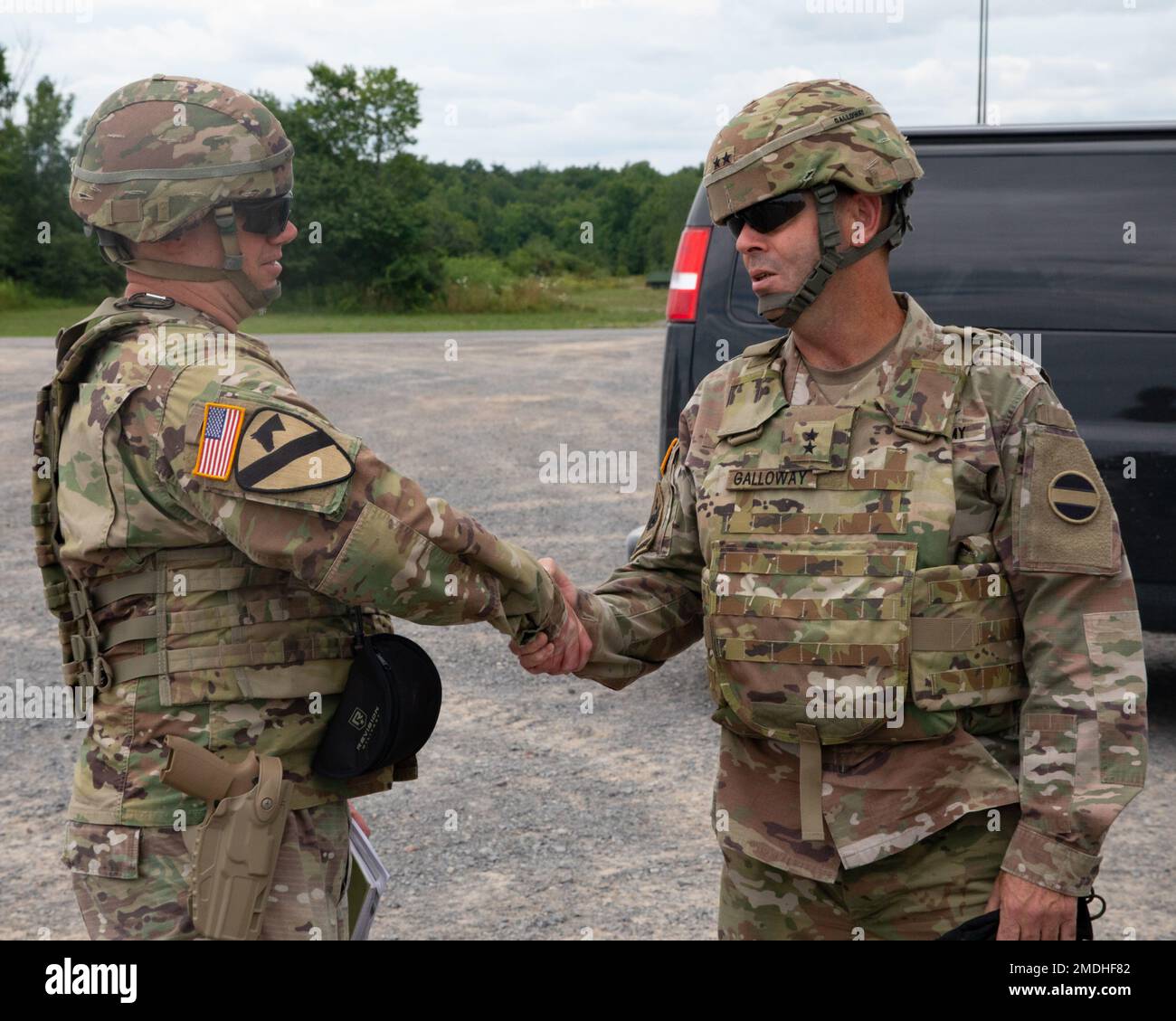 U. S. Army Maj. Gen. Troy D. Galloway, Deputy Commanding General, U.S ...
