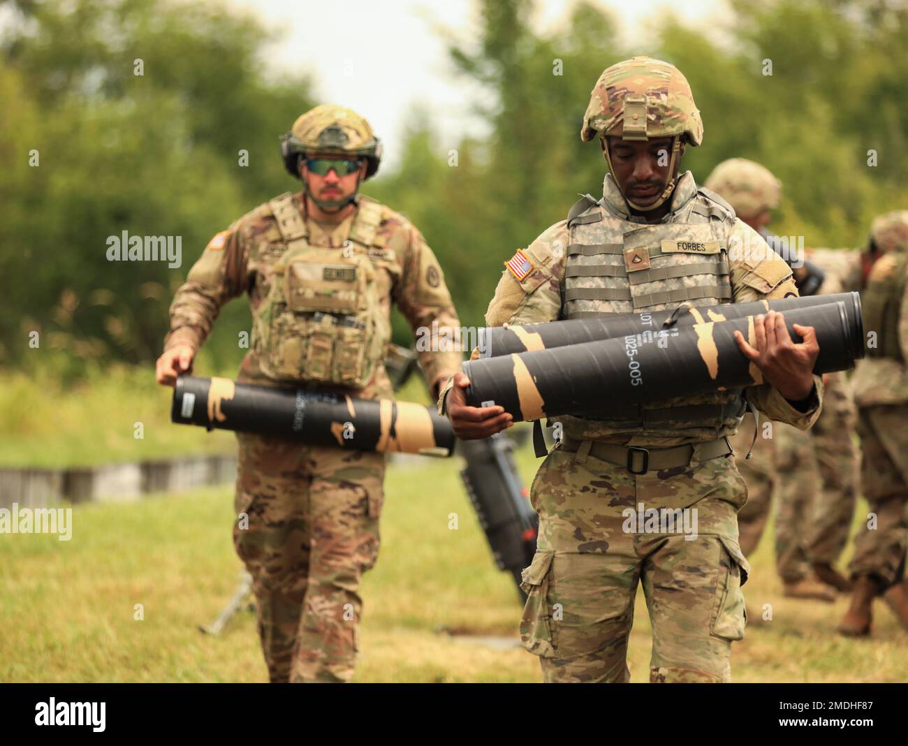 U.S. Army Soldiers assigned to 1st Squadron, 102nd Cavalry Regiment ...