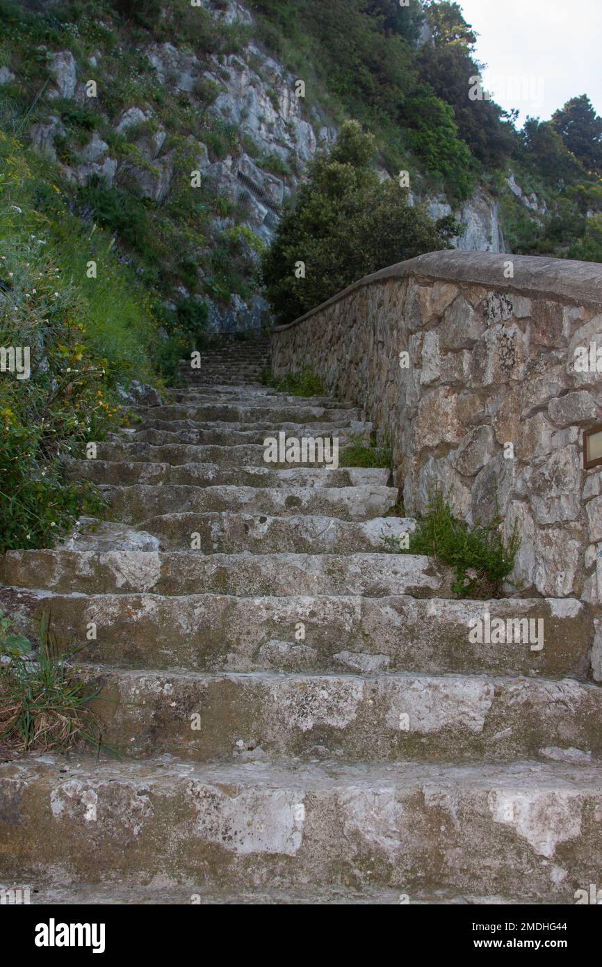 Footpath Villa San Michele, Capri, Italy Villa San Michele is the life ...