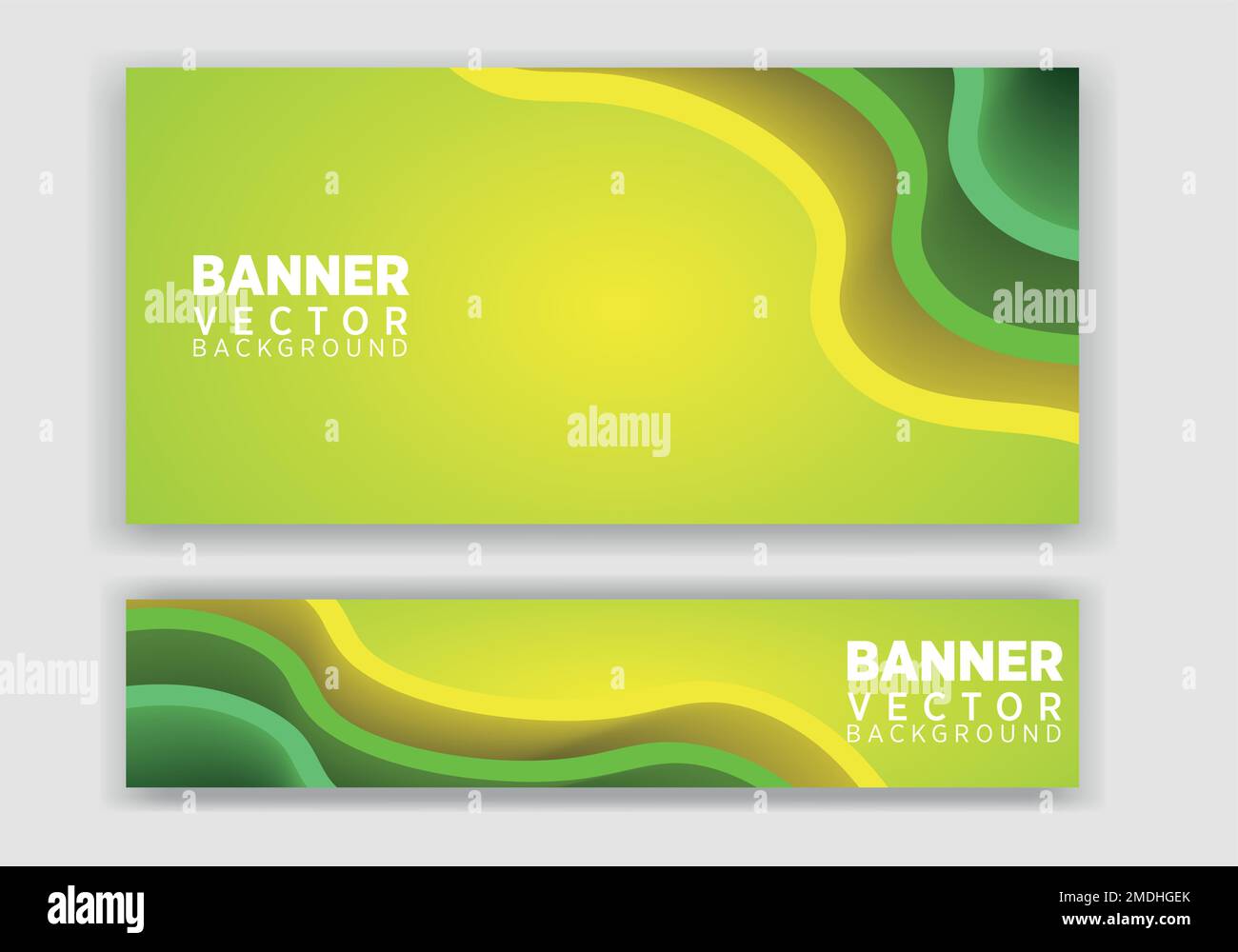 Vector abstract graphic design Banner. Vector horizontal banner ...