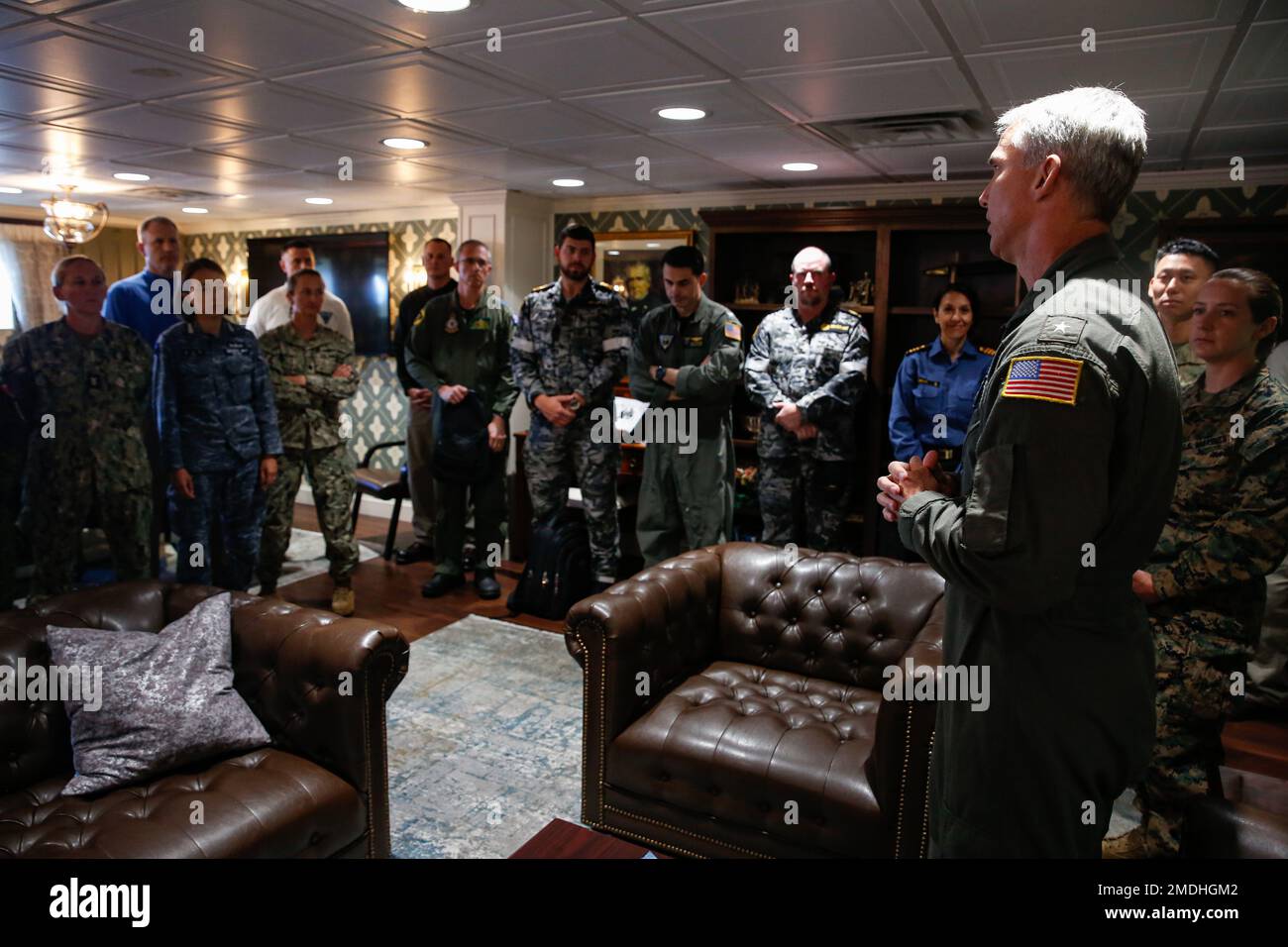 220724-N-IT121-1018 PACIFIC OCEAN (July 24, 2022) U.S. Navy Rear Adm. J.T. Anderson, Commander ...