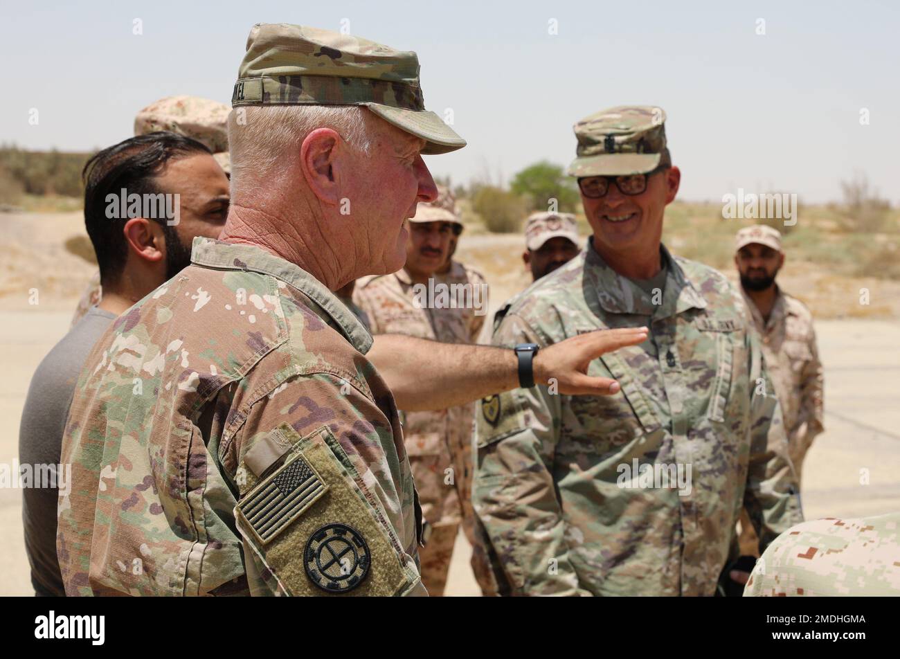 Task Force Spartan and 35th Infantry Division Command Sgt. Maj. Steven ...