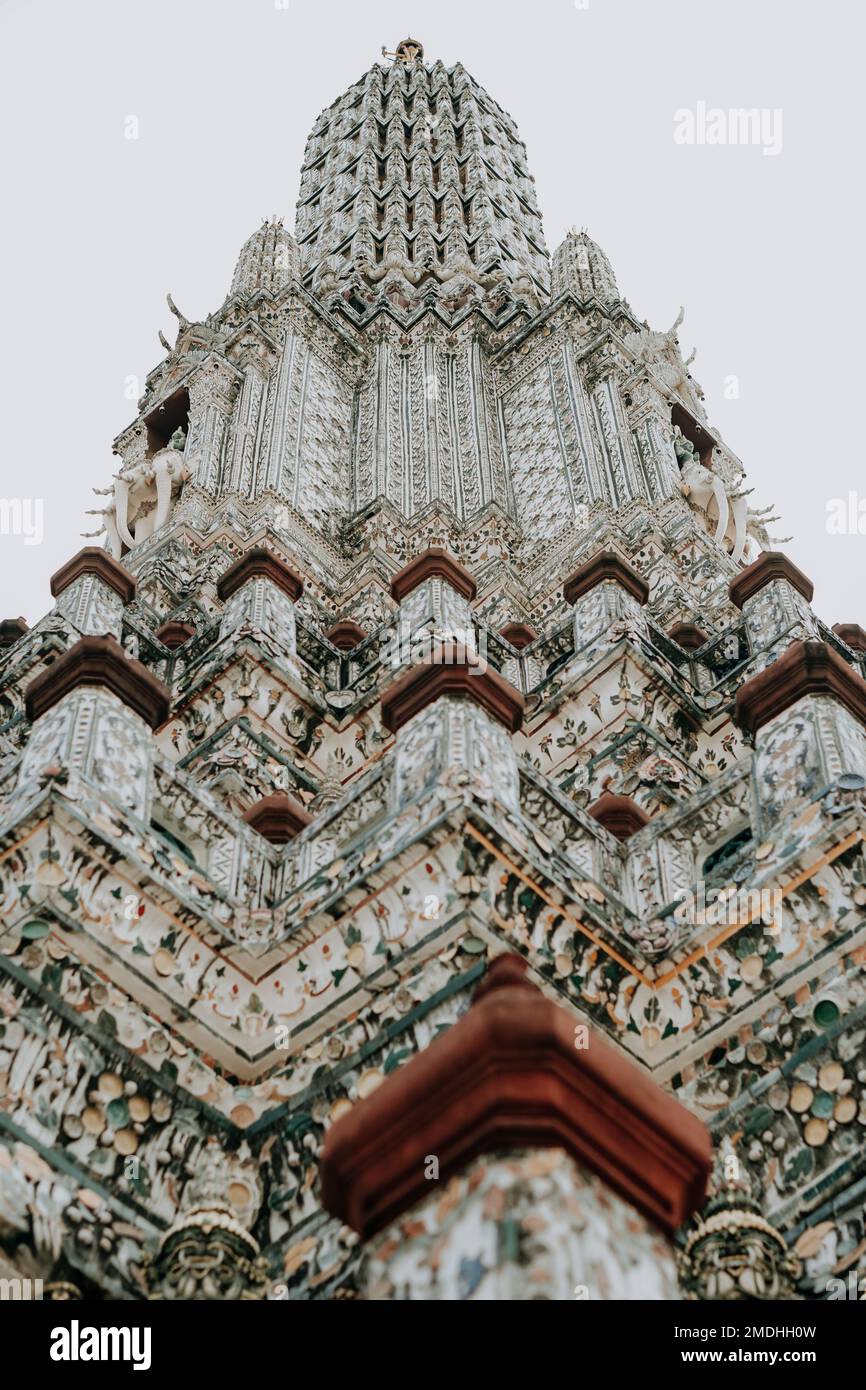 The stunning architecture of Wat Arun, a symbol of Thai culture Stock ...