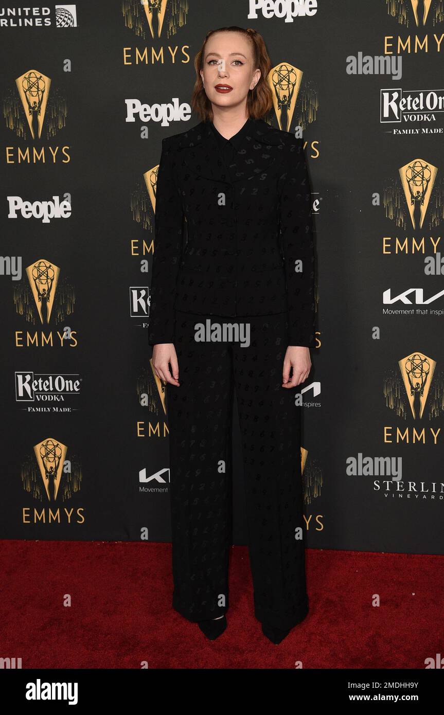 Hannah Einbinder arrives at the 73rd Emmy Awards Performers Nominee ...
