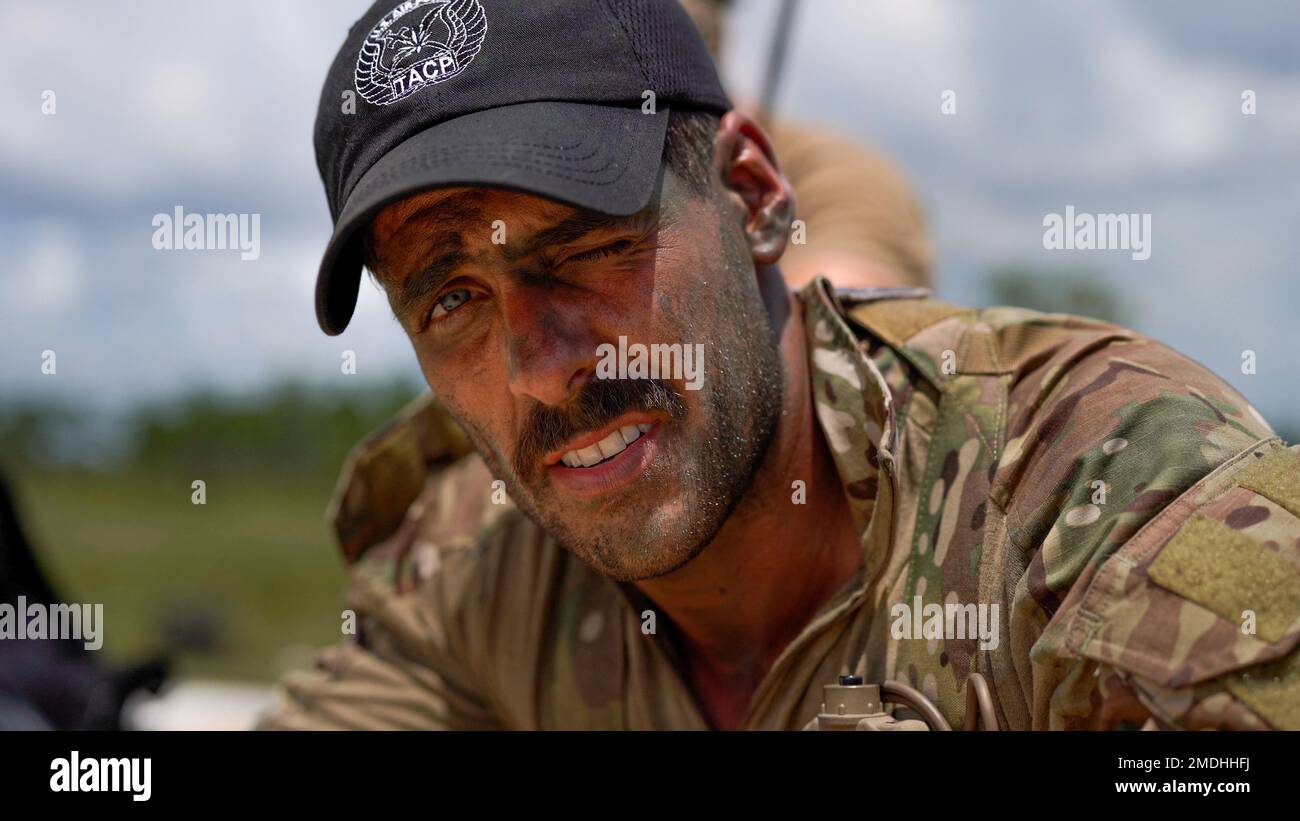 U.S. Air Force 2nd Lt. Ben Daniels, 15th Air Support Operations ...